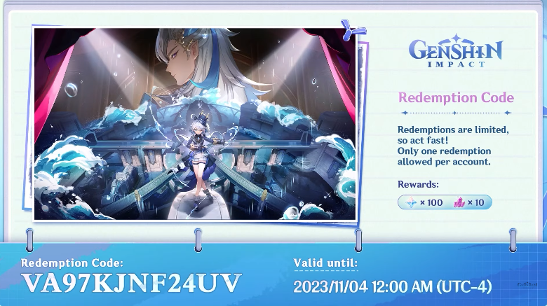 CODIGOS OFICIALES DE GENSHIN IMPACT [EXPIRADO] Genshin Impact | HoYoLAB