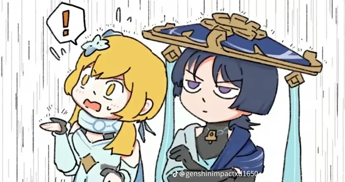 A rainy day with scaralumi Genshin Impact | HoYoLAB