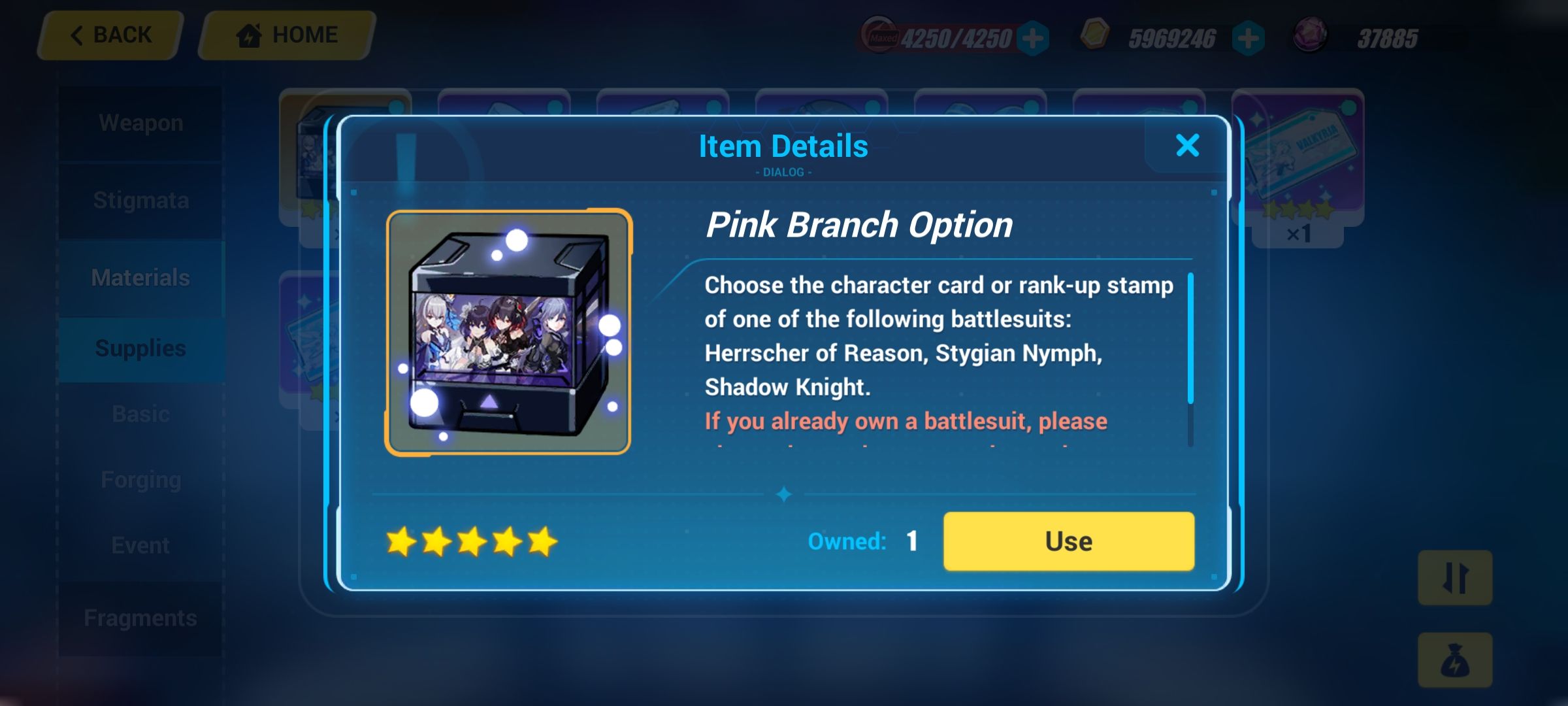 What should i get from the boxes? Honkai Impact 3rd | HoYoLAB