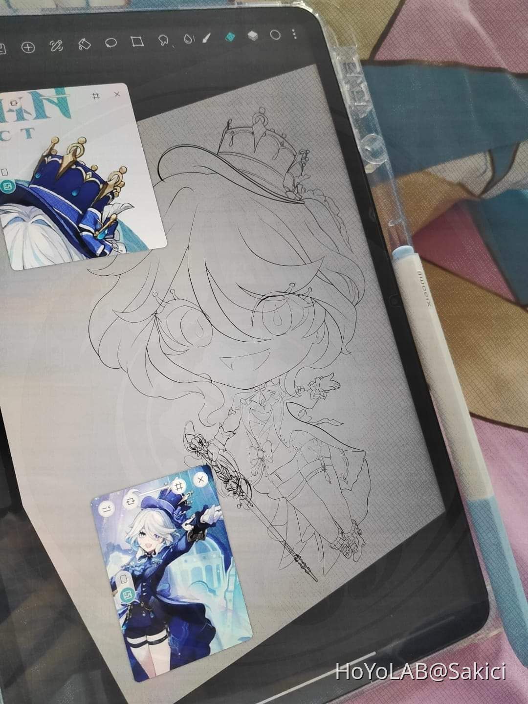 Furina sticker Genshin Impact | HoYoLAB