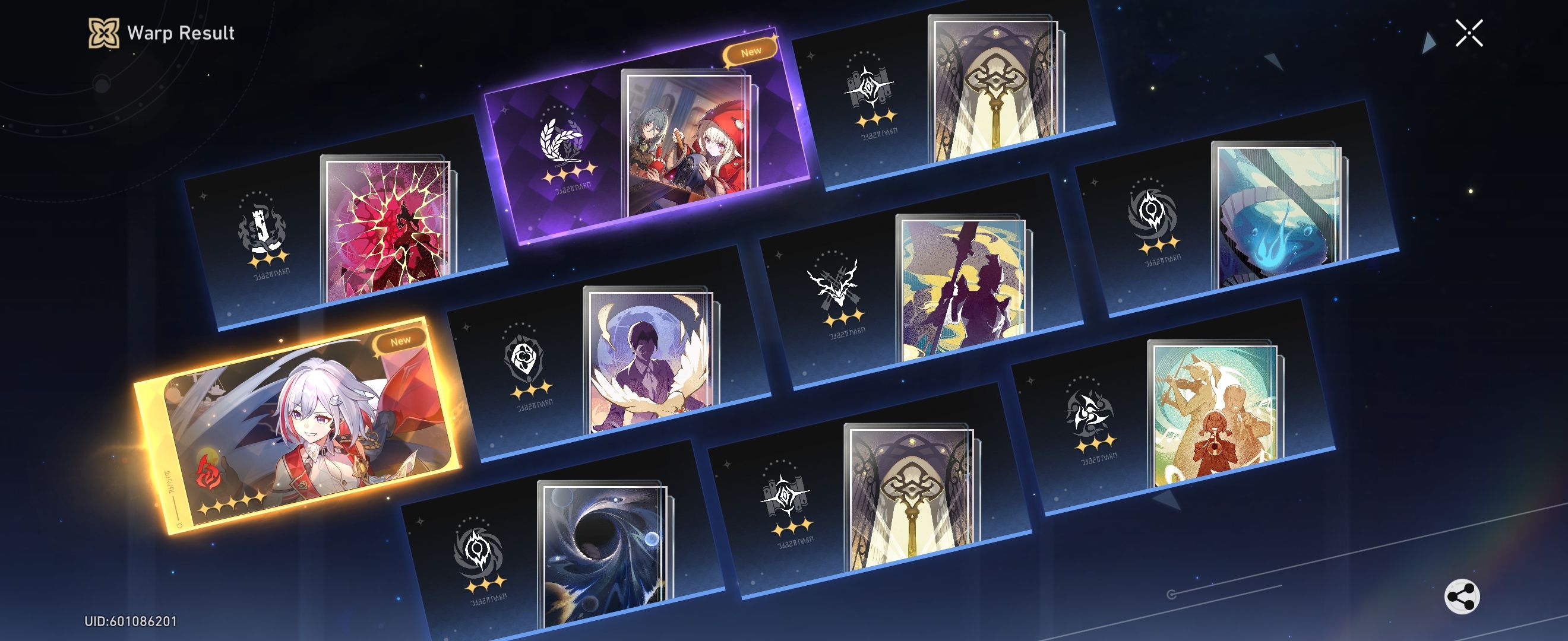 And just like that, I have acquired both banner characters. Honkai ...