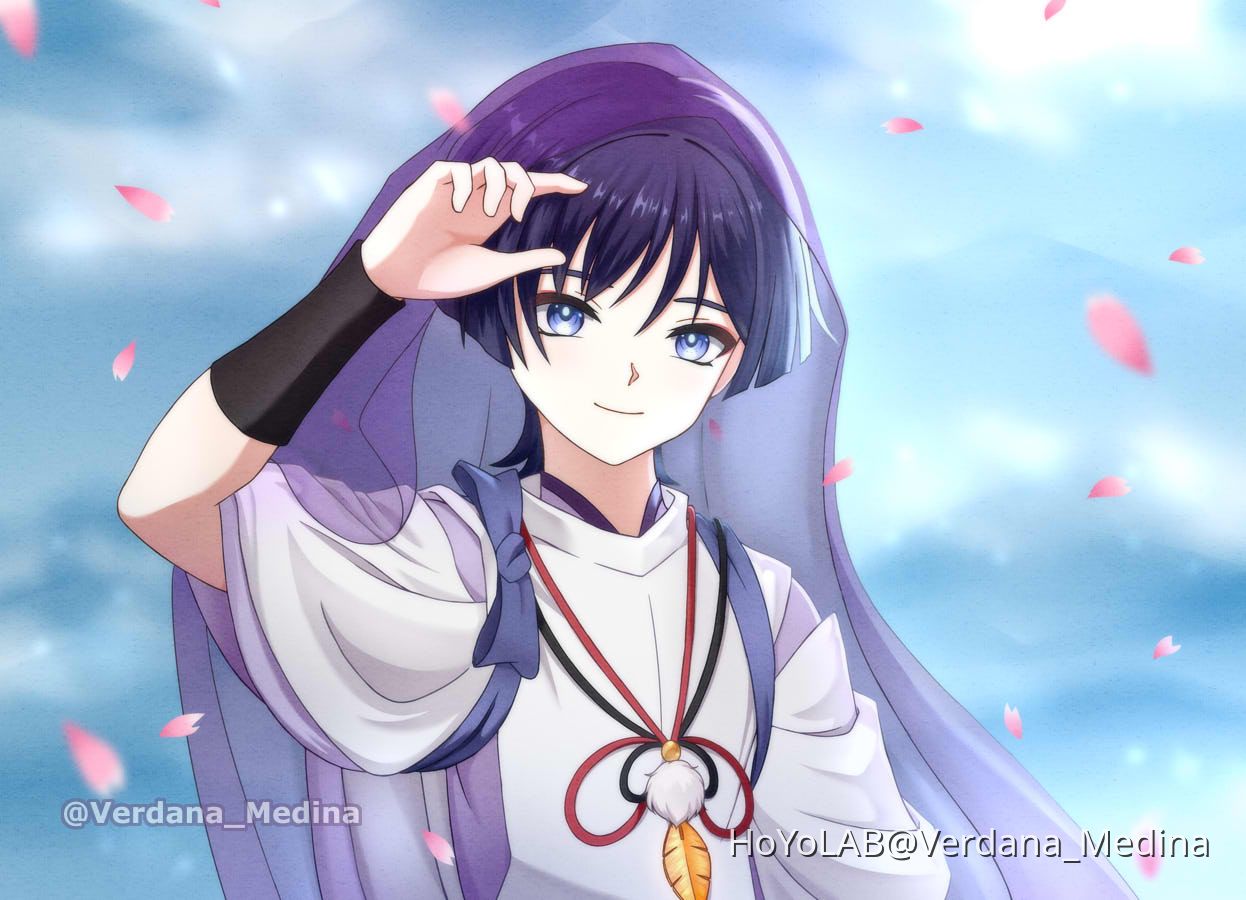 Kabukimono Fanart I made because I love him so much Genshin Impact ...