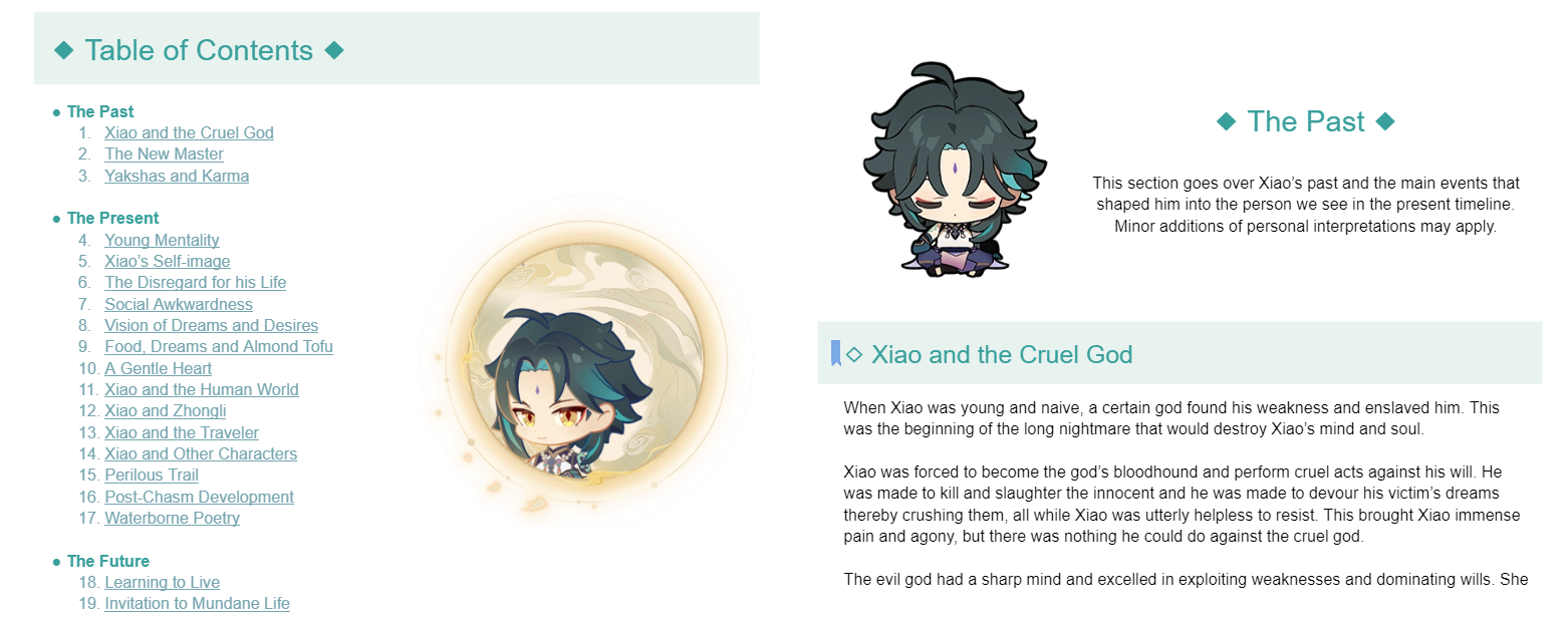 Xiao Character Study and Analysis (Major update!) Genshin Impact | HoYoLAB