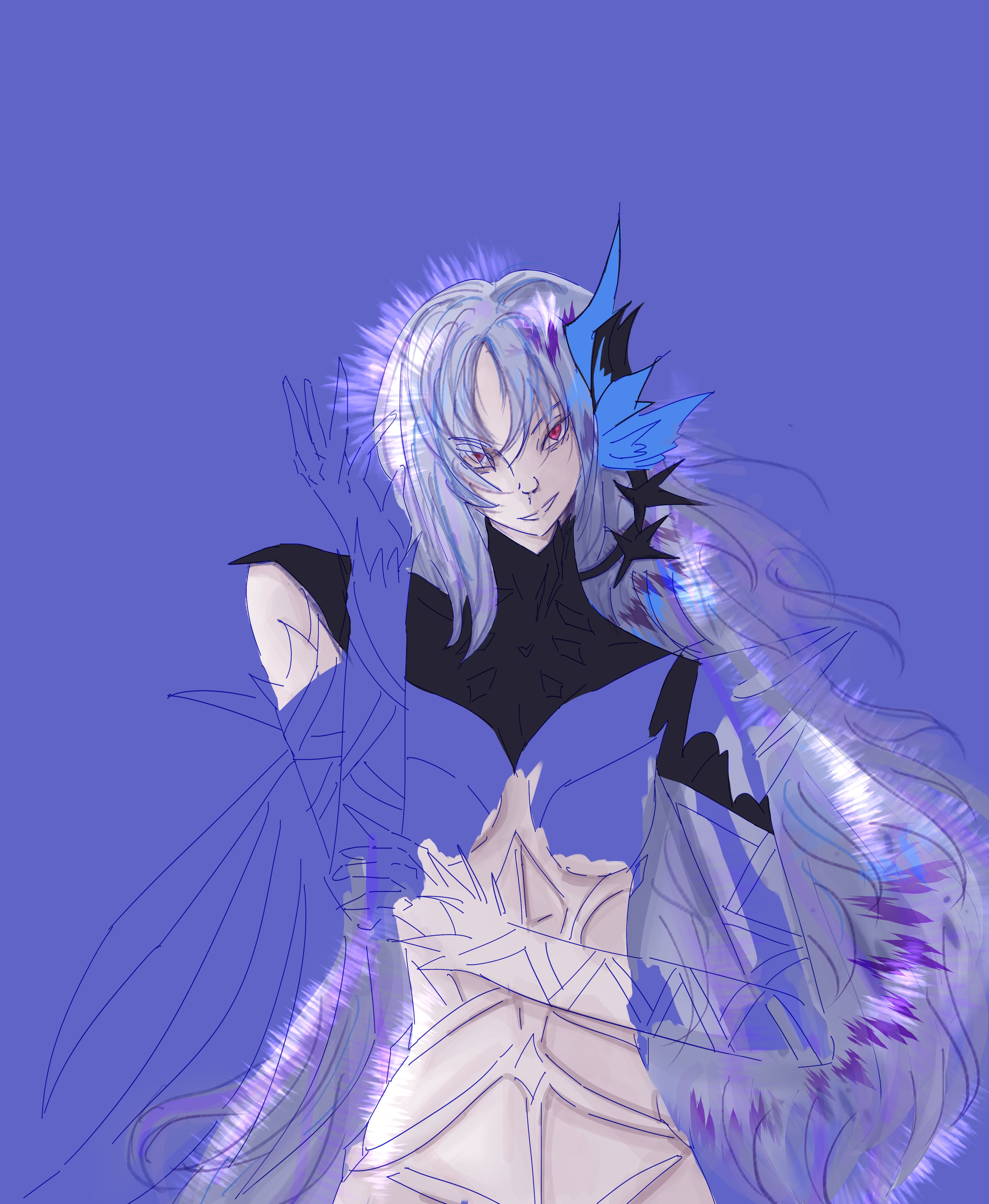 My Skirk art in proces Genshin Impact | HoYoLAB