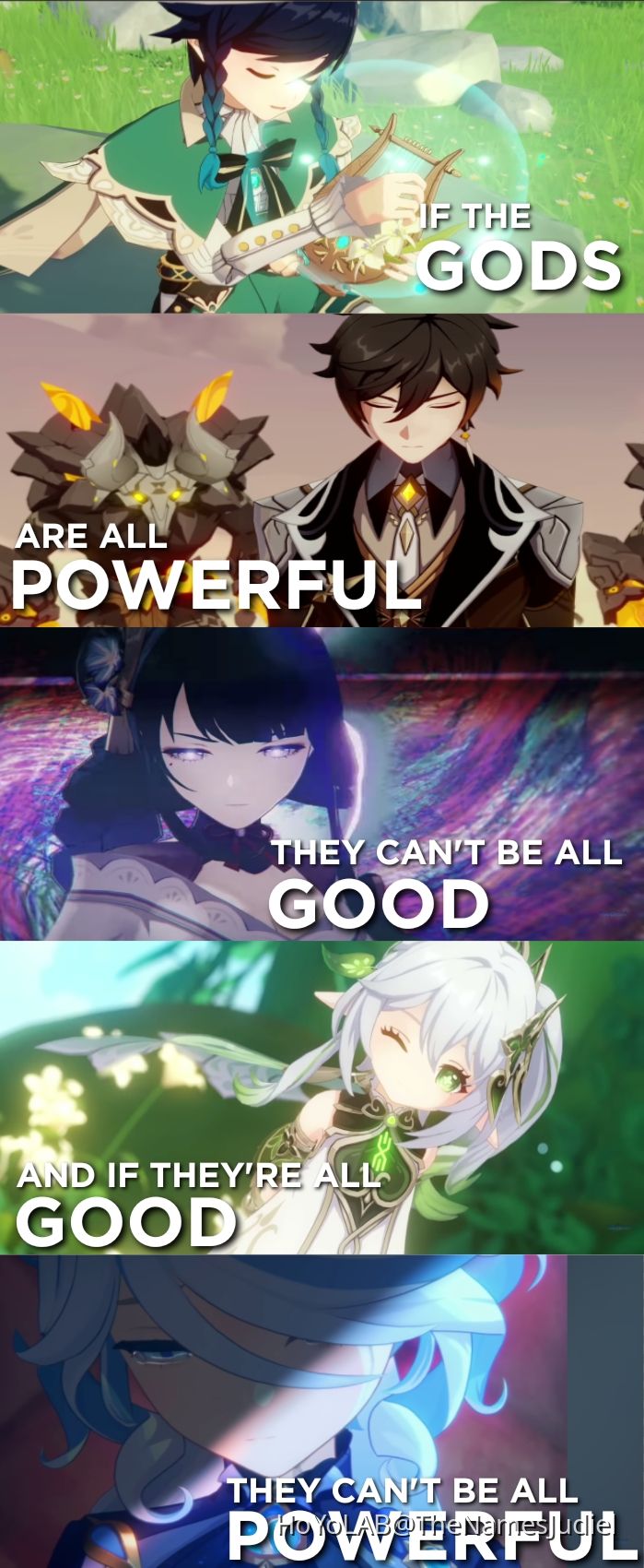 Are Gods supposed to be all-powerful? Genshin Impact | HoYoLAB