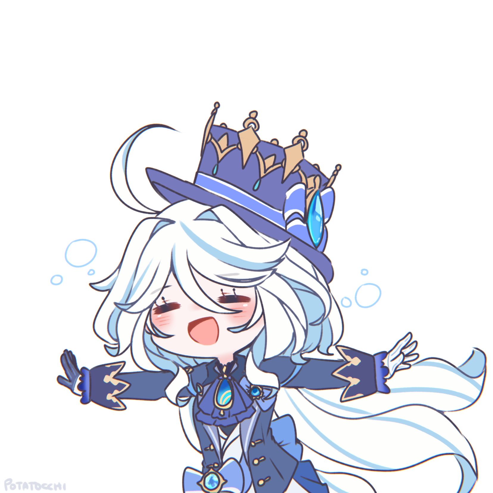 Furina's Haircut Genshin Impact | HoYoLAB