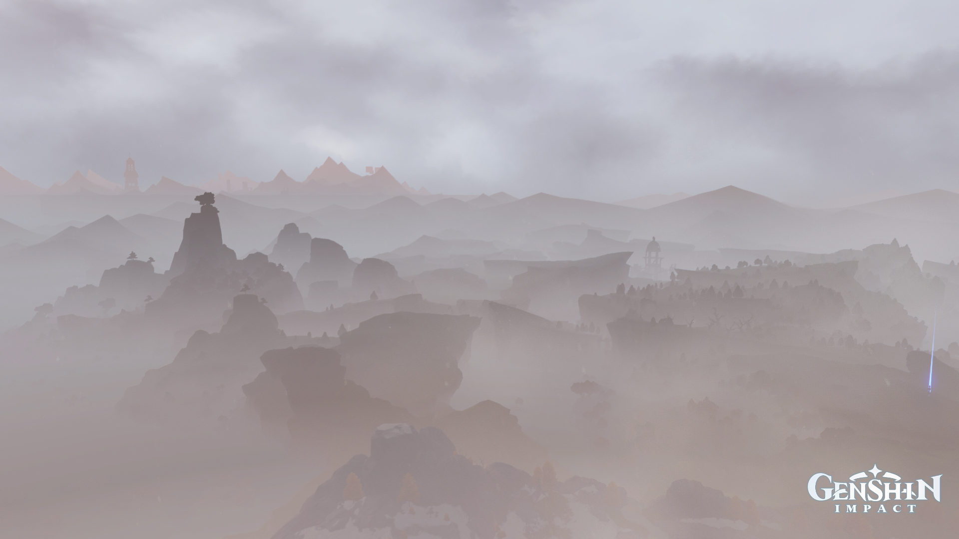 From the top of the fallen dragon's mount Genshin Impact | HoYoLAB