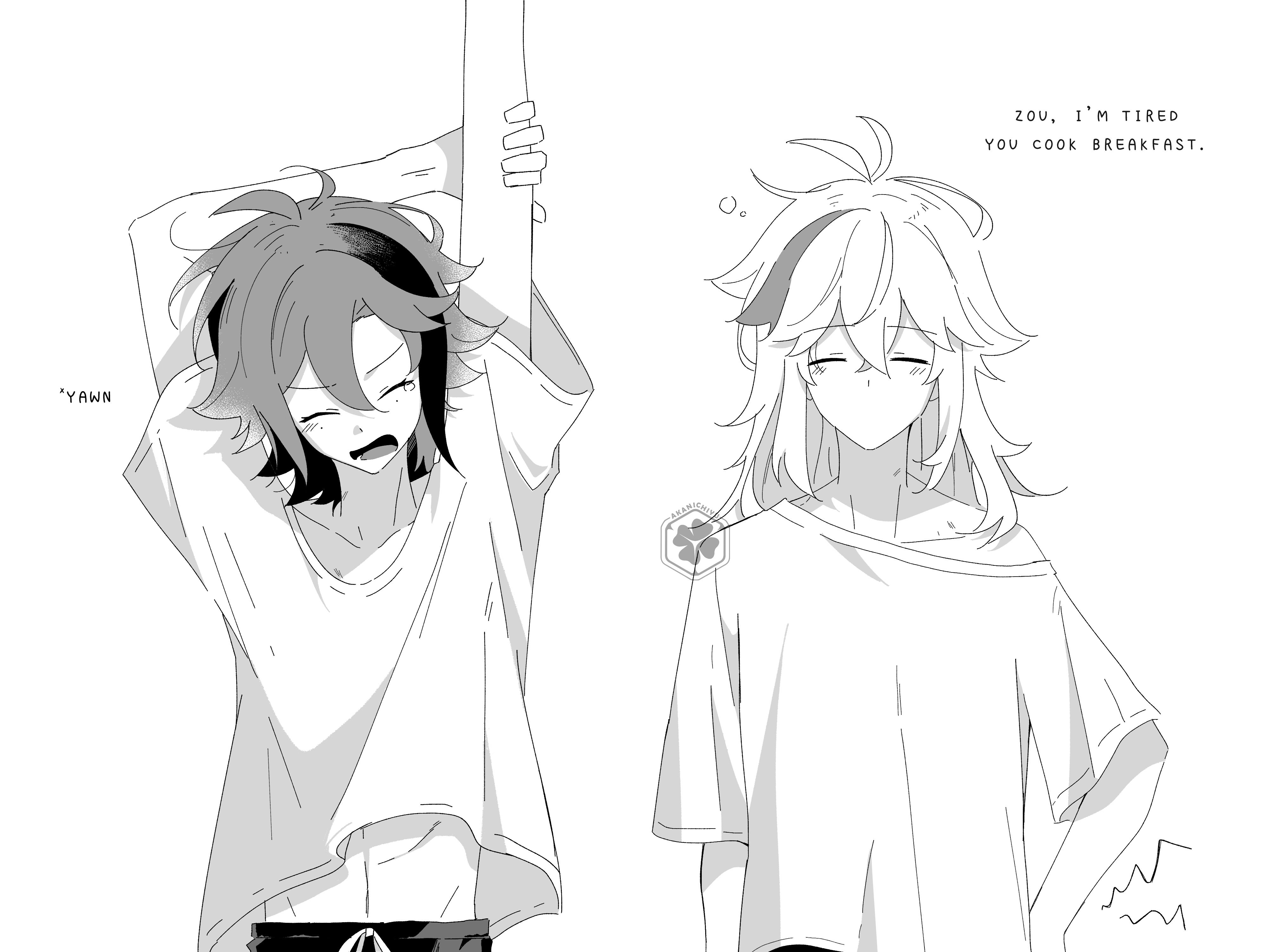 Heikazu week day 6 : Domesticity Genshin Impact | HoYoLAB