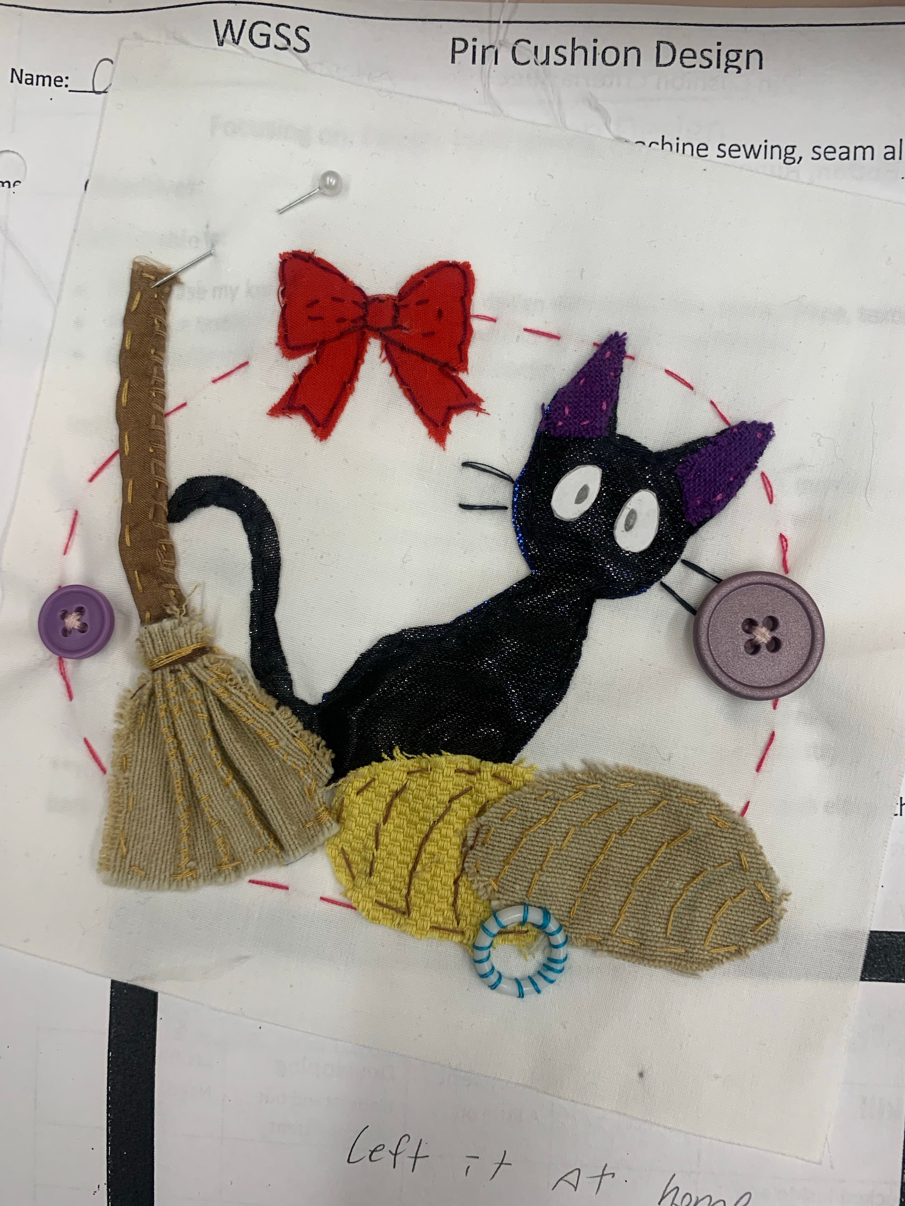 Jiji pin cushion day 3 | HoYoLAB