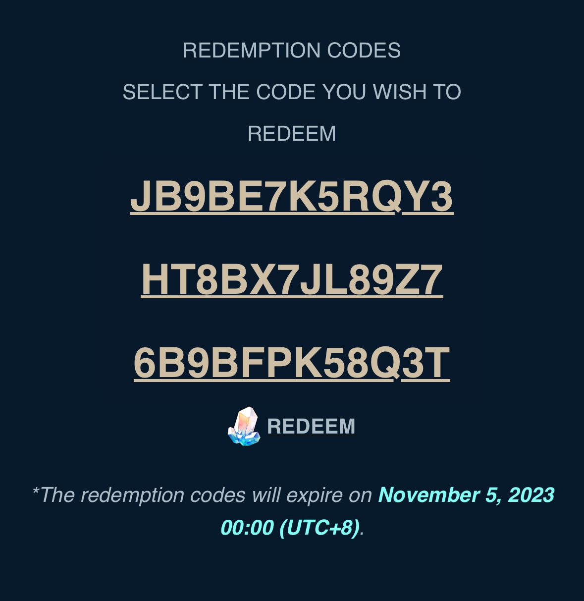 New ver 1.5 redemption codes! Expires Nov 5, 2023. Honkai: Star Rail ...