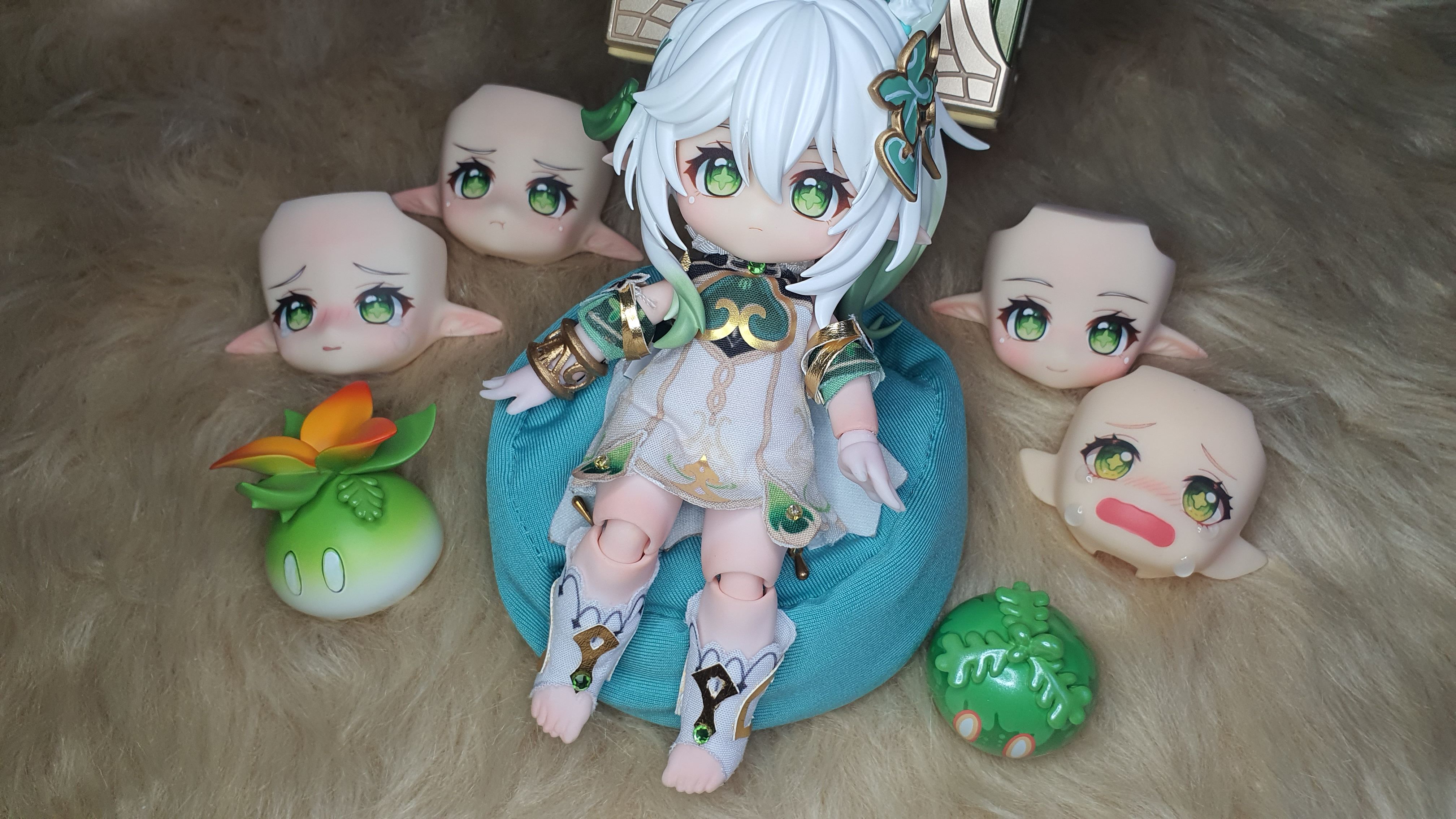 my DIY custom Nahida Nendroid Genshin Impact | HoYoLAB