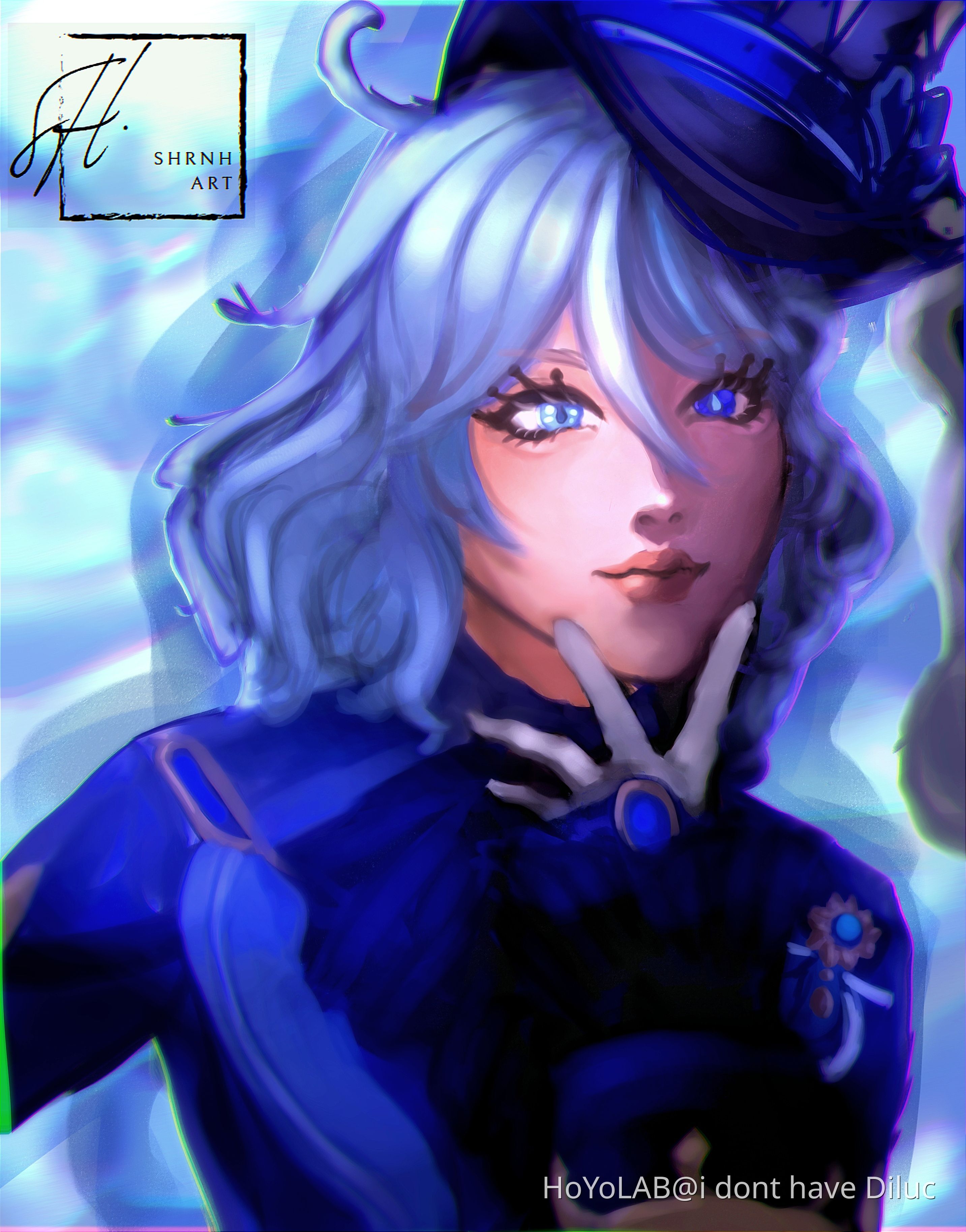 I Made a fanart of FURINA💧🫧 Genshin Impact | HoYoLAB
