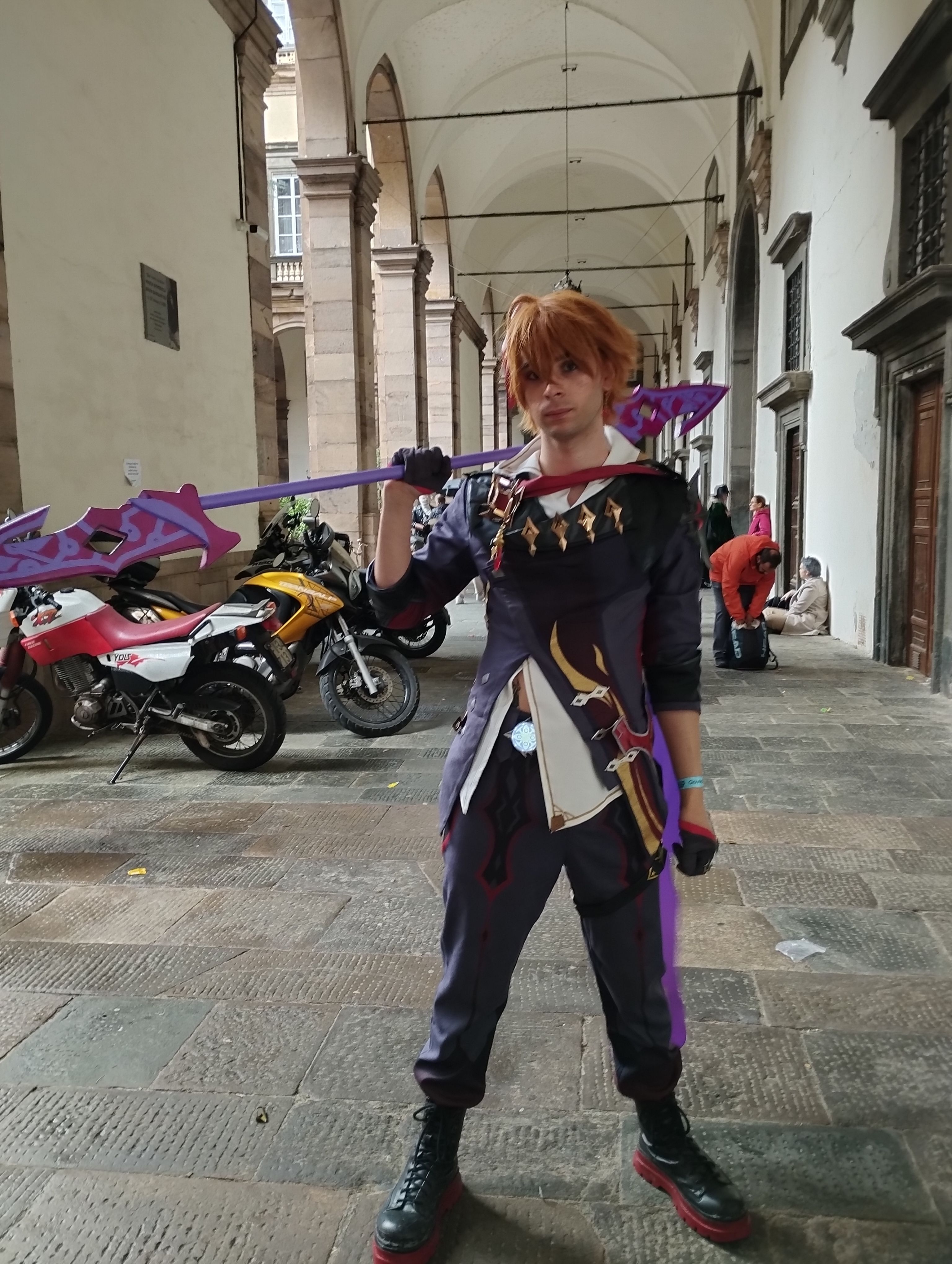 Delusion Childe cosplayer I photographed at Lucca comics Genshin Impact ...