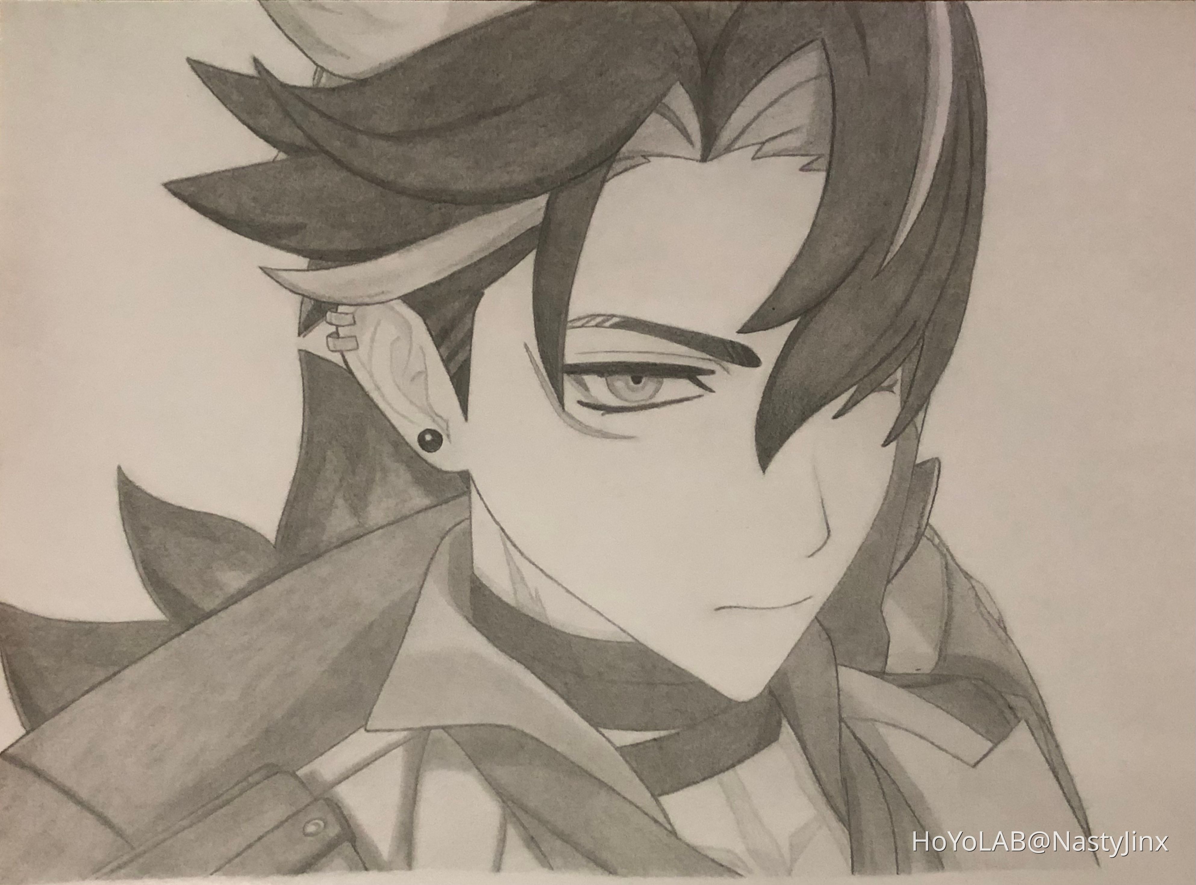 Wriothesley Drawing Genshin Impact | HoYoLAB