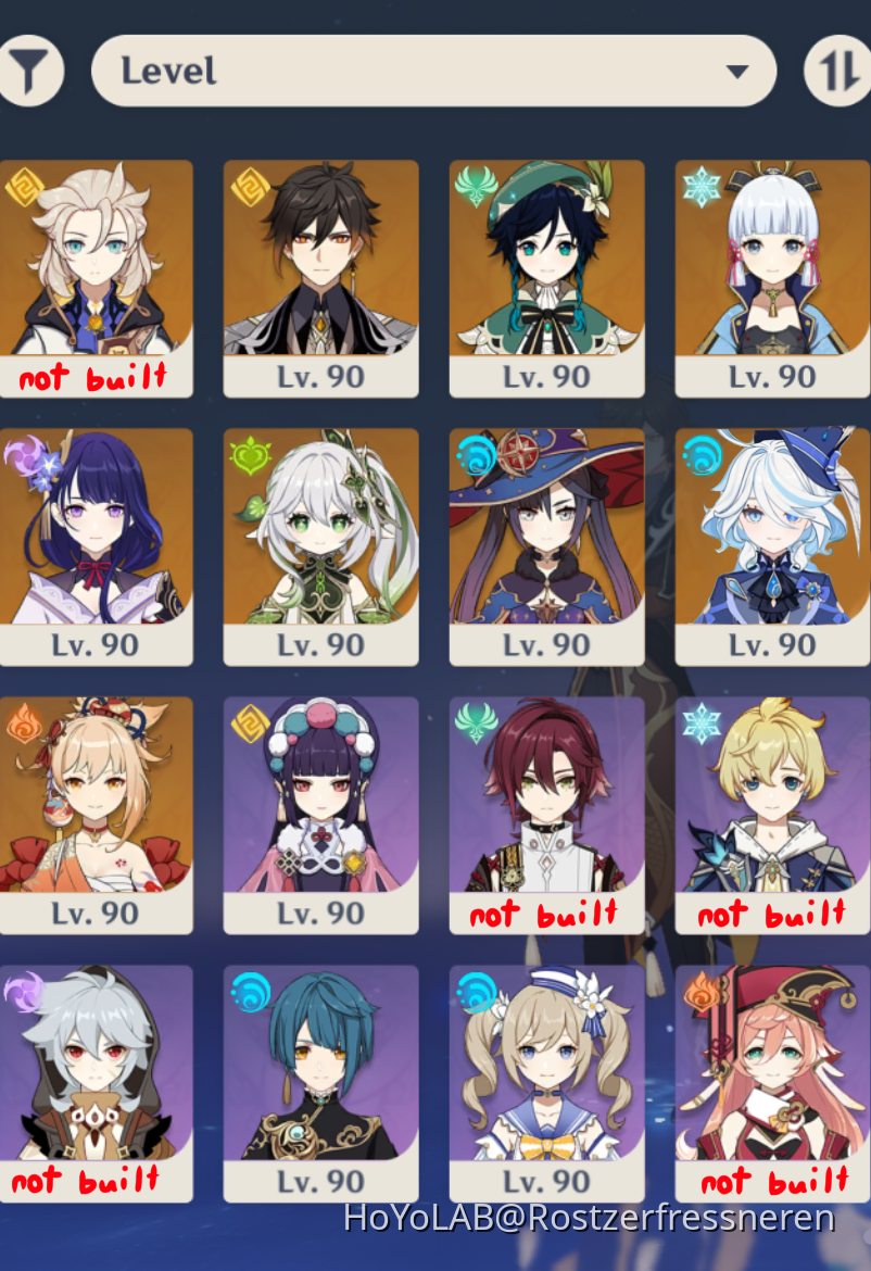 Help me build exploration team Genshin Impact | HoYoLAB