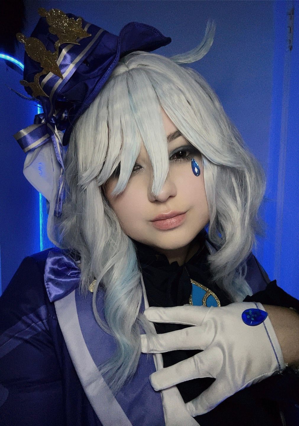 Furina cosplay 💙 Genshin Impact | HoYoLAB