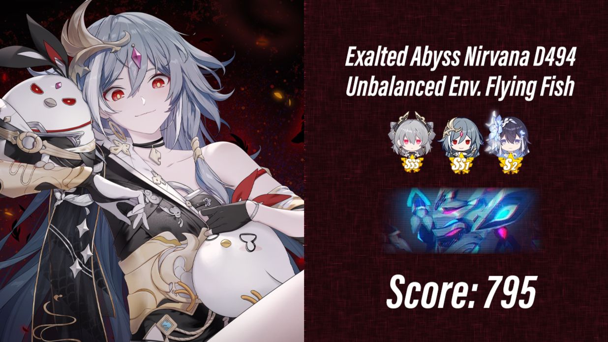 EX Abyss Nirvana - Unbalanced Environment Flying Fish D494 (795 Pts) TA (SSS)/HoS (SS1)/HoRb (S2 ...