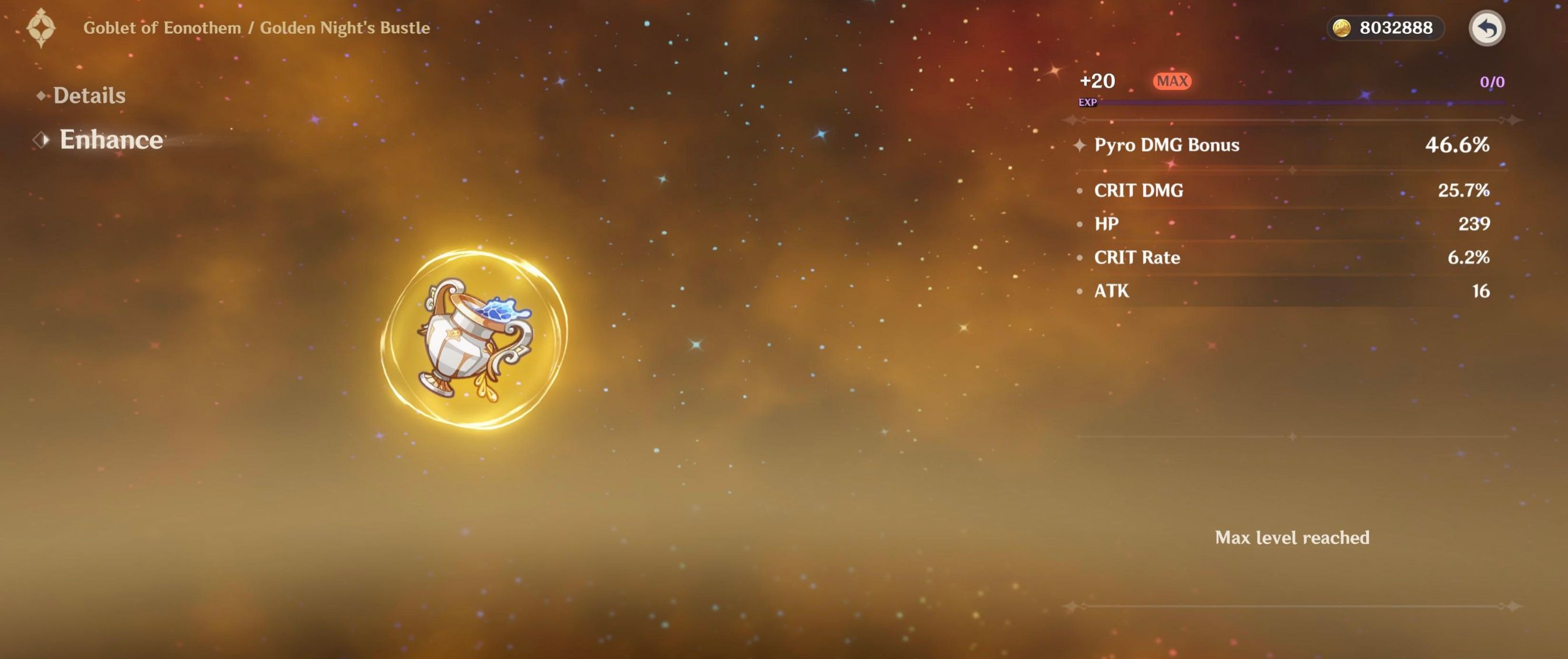 38CV Pyro cup to finish Hu Tao Genshin Impact | HoYoLAB