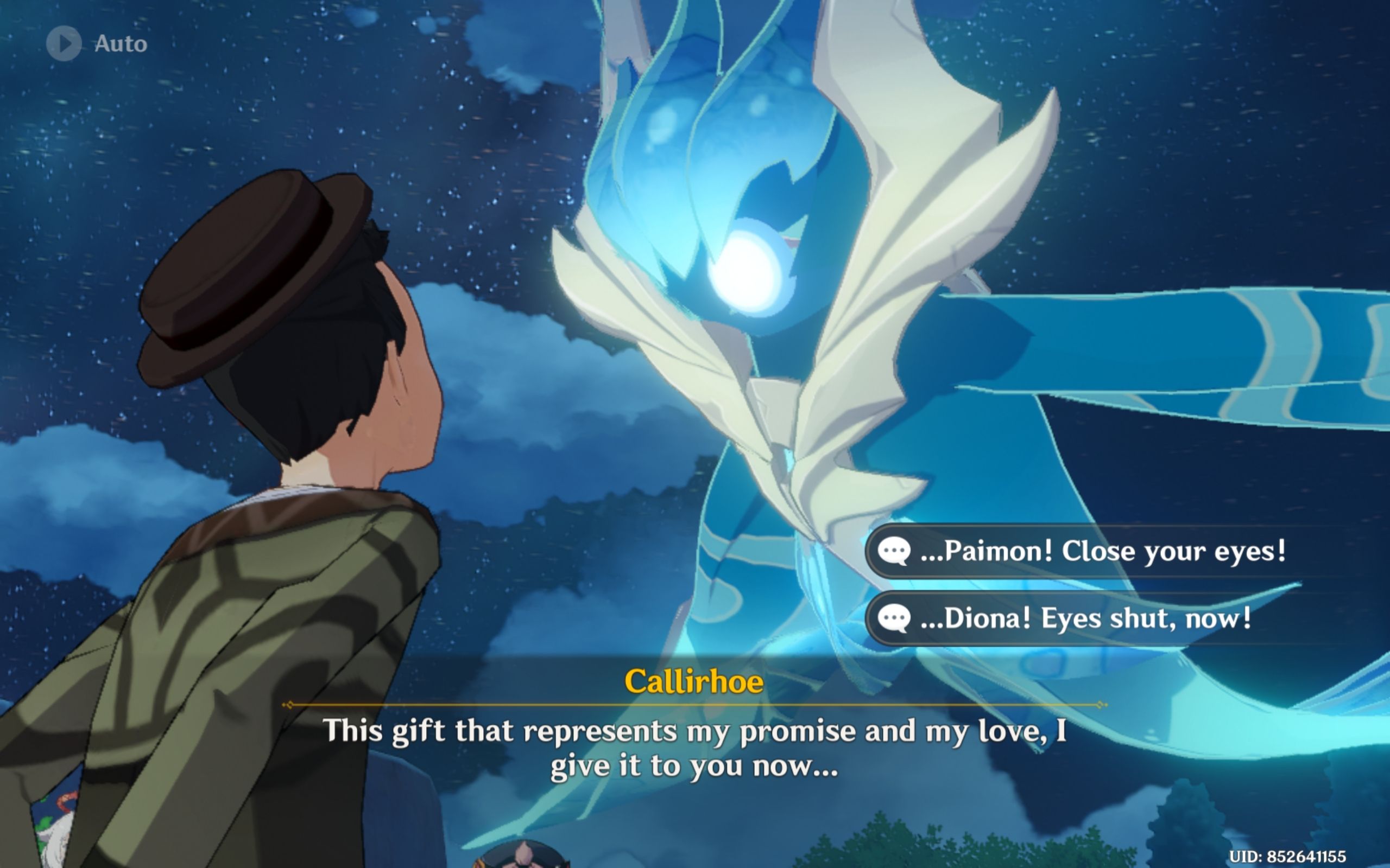 Seconds before Grandpa Finch kissed the Spring Fairy.. Genshin Impact ...