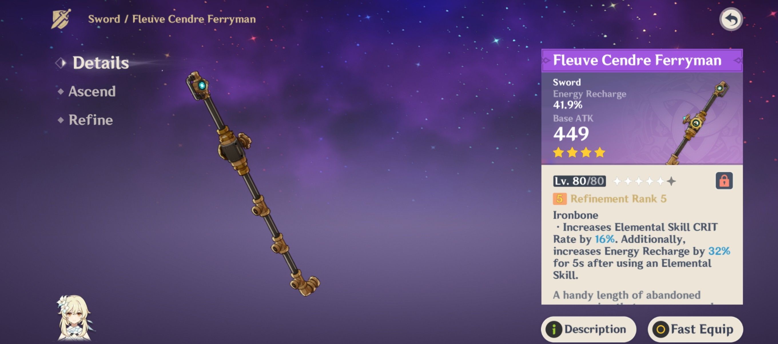 So i got the Fontaine weapon Genshin Impact | HoYoLAB