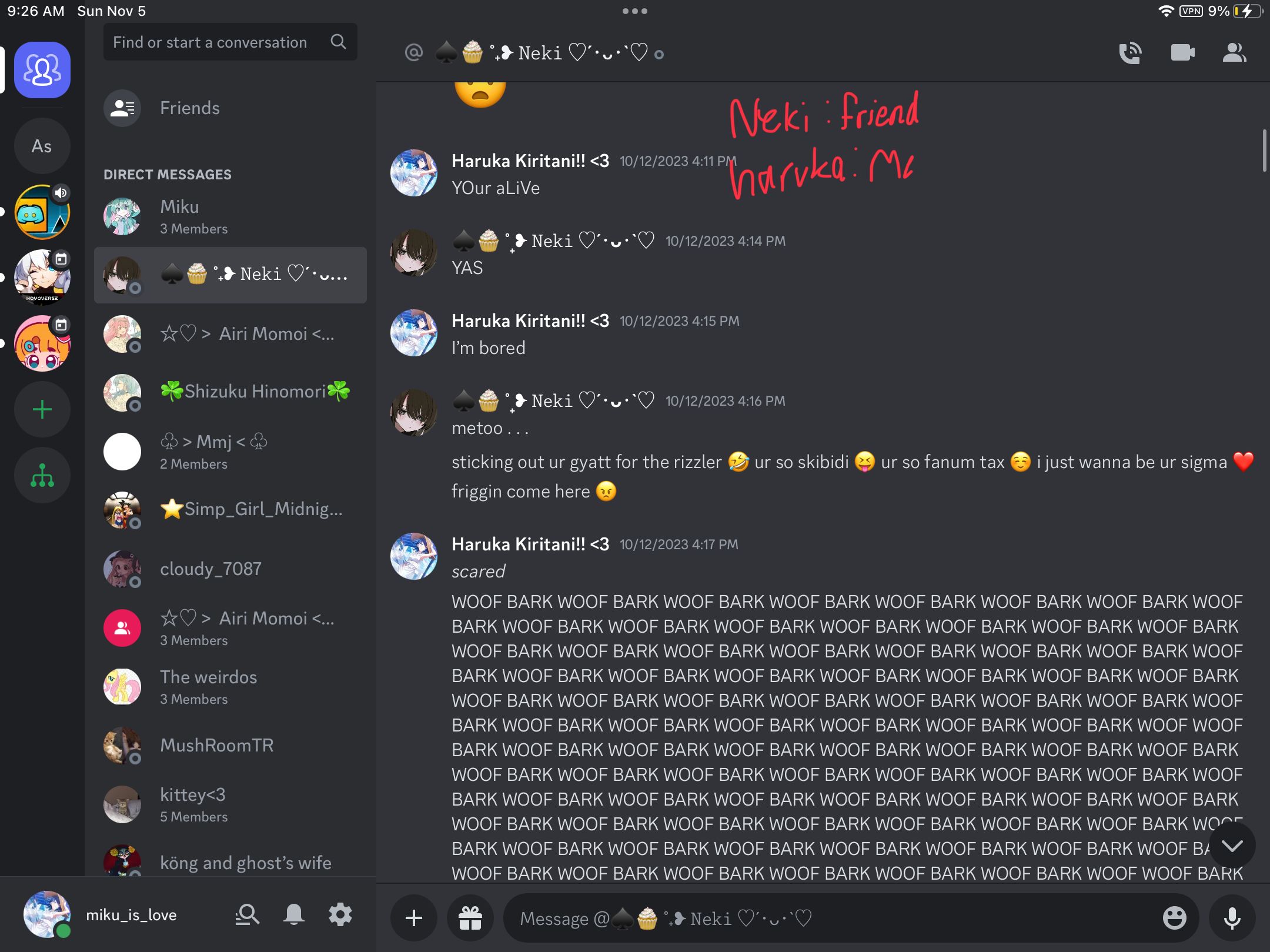 My cursed discord pt1 | HoYoLAB
