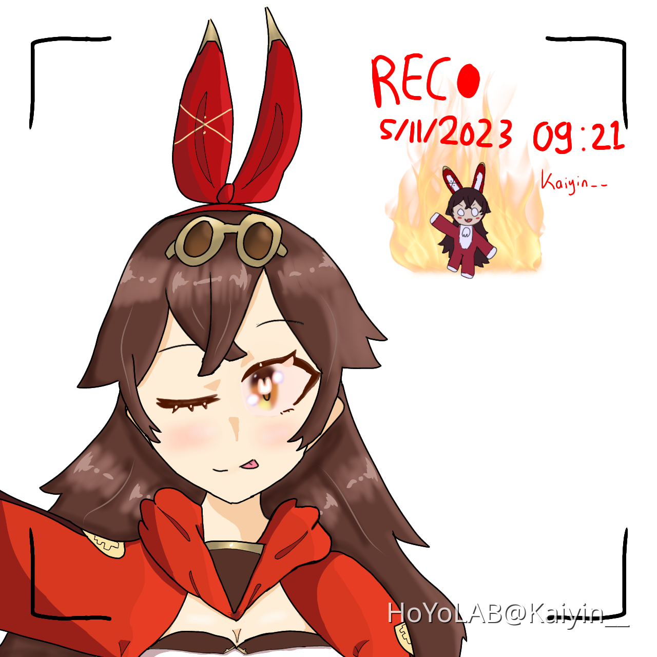 Amber Fanart Genshin Impact | HoYoLAB