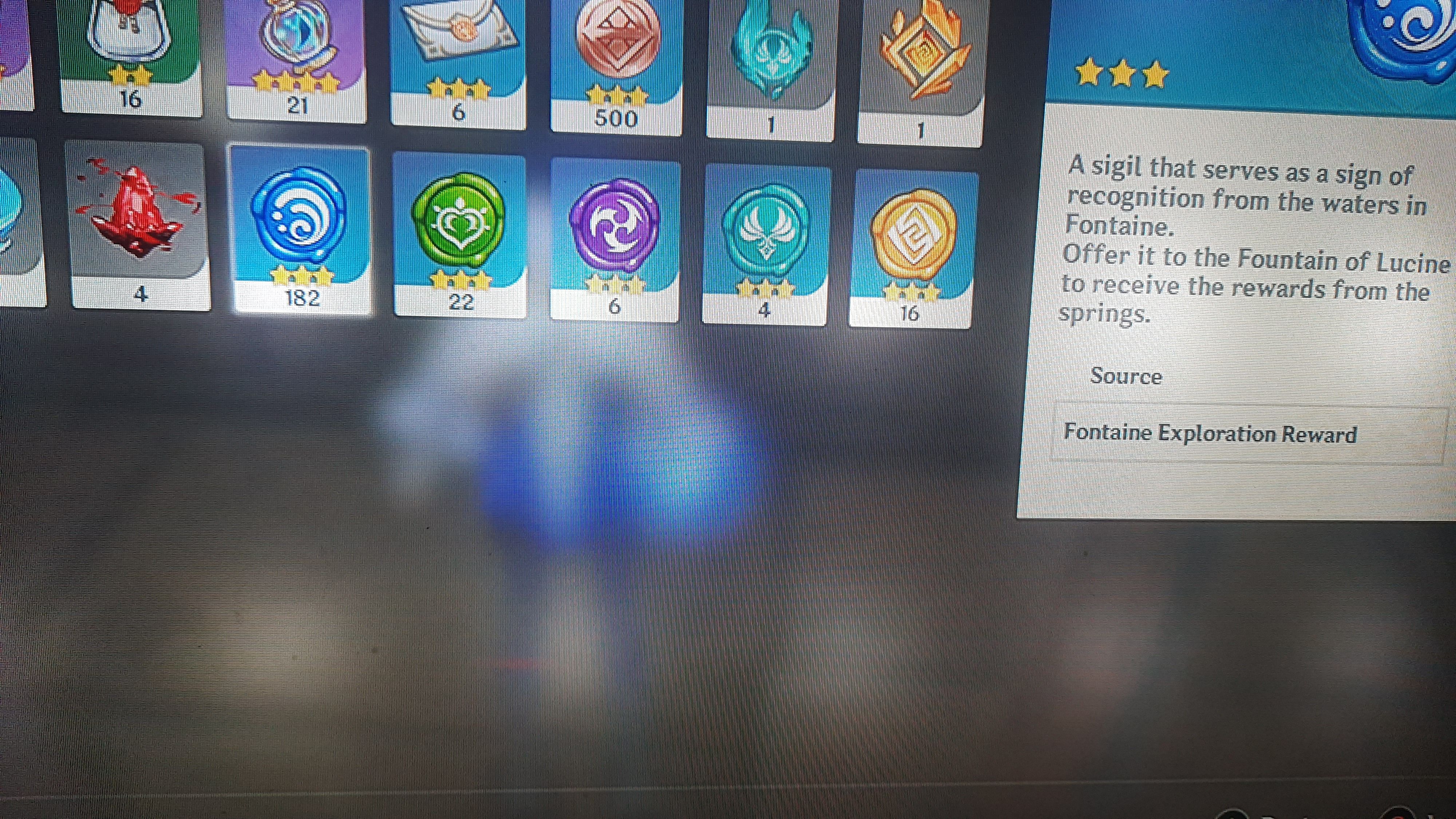 How many hydro sigils are there?? Genshin Impact | HoYoLAB