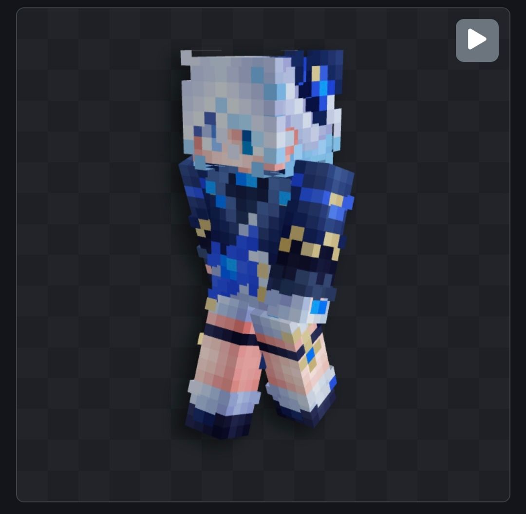 Achei sem querer uma skin da Furina no Minecraft 😁 Genshin Impact | HoYoLAB