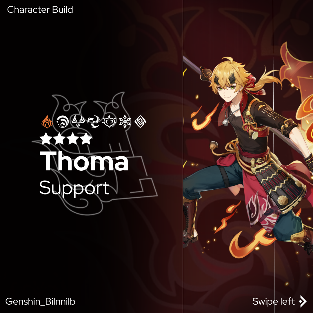 (4.1) Thoma Build Guide as Support Genshin Impact | HoYoLAB