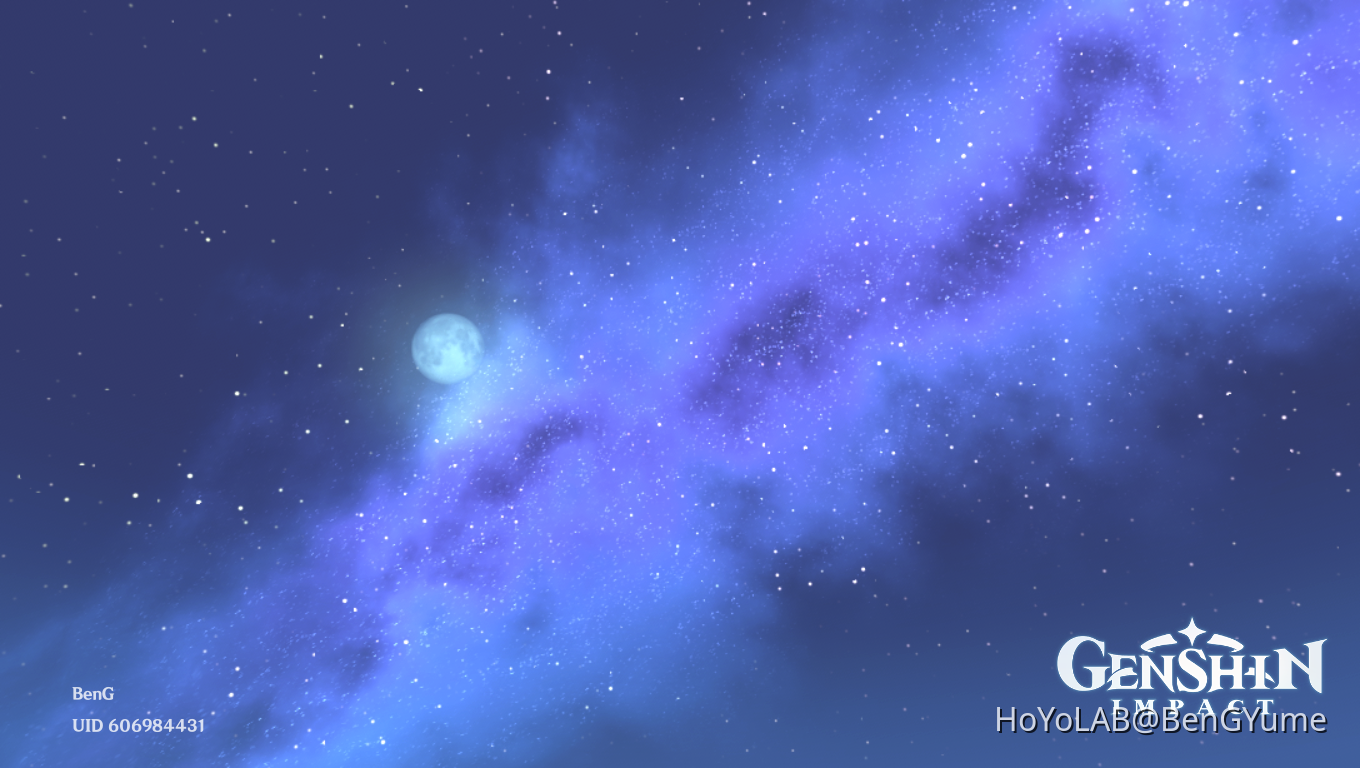 Inazuma Starry Night Sky Genshin Impact | HoYoLAB