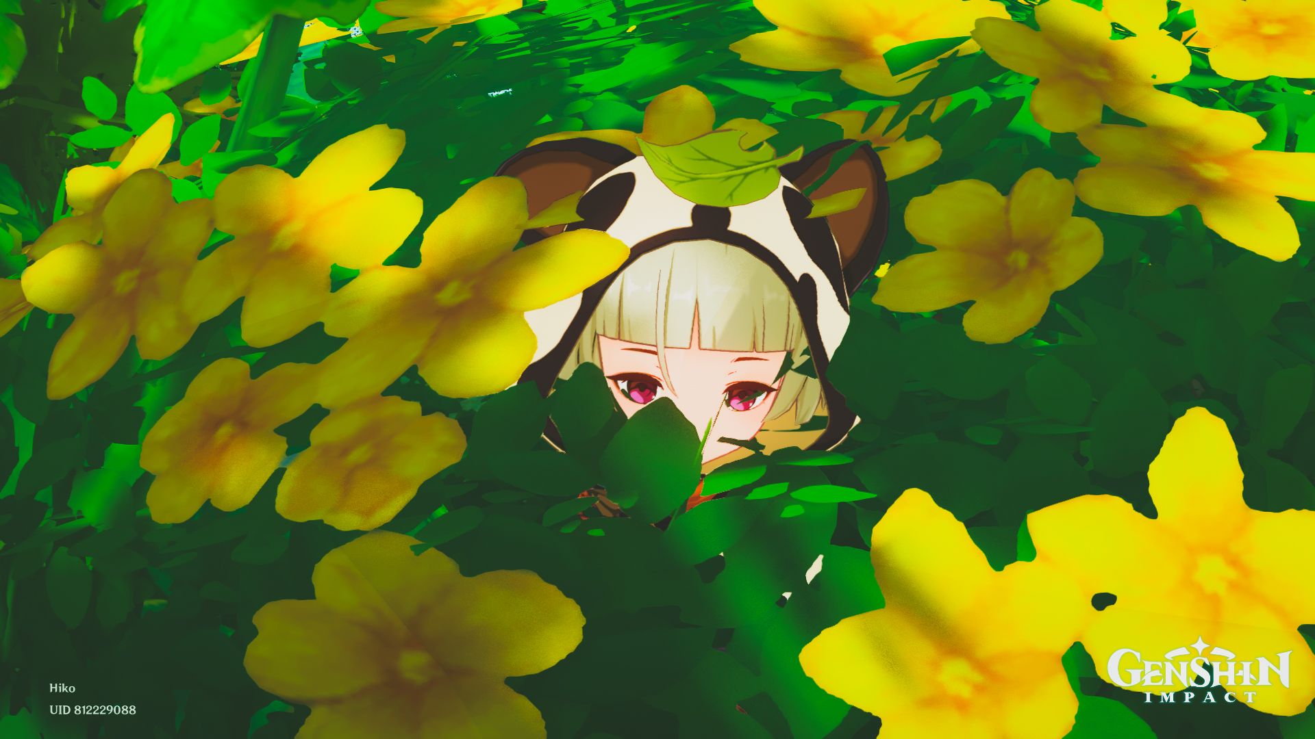 In the garden Genshin Impact | HoYoLAB