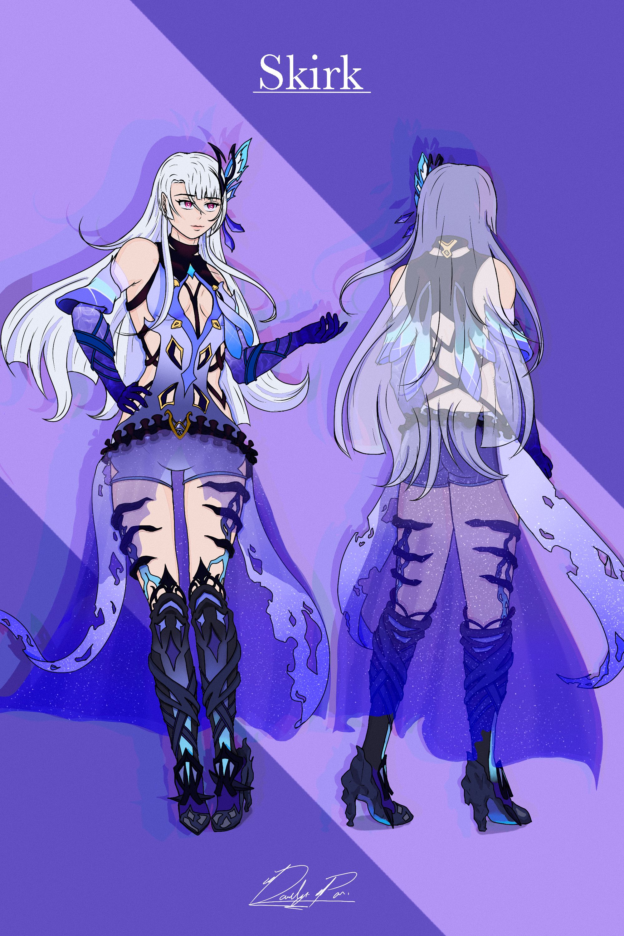 Skirk Fanmade design Genshin Impact | HoYoLAB