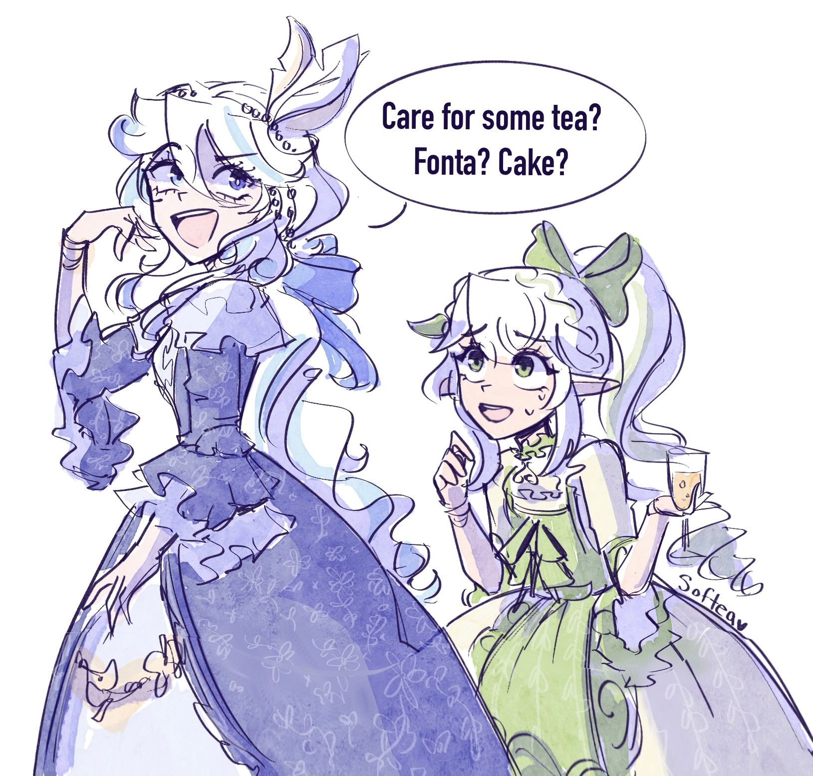 Tea? Genshin Impact | HoYoLAB