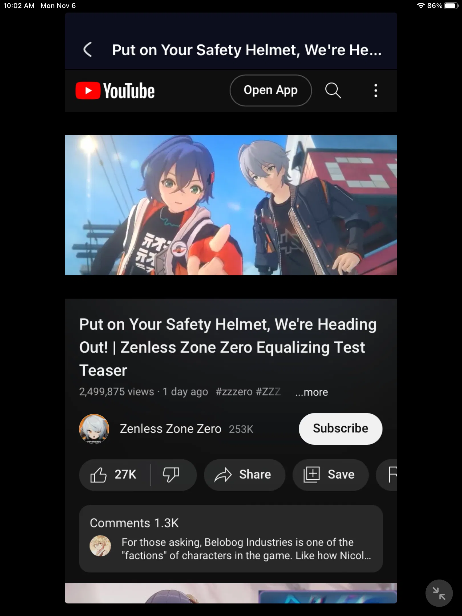 i heard belobog industries and now my hype for this game increased ...