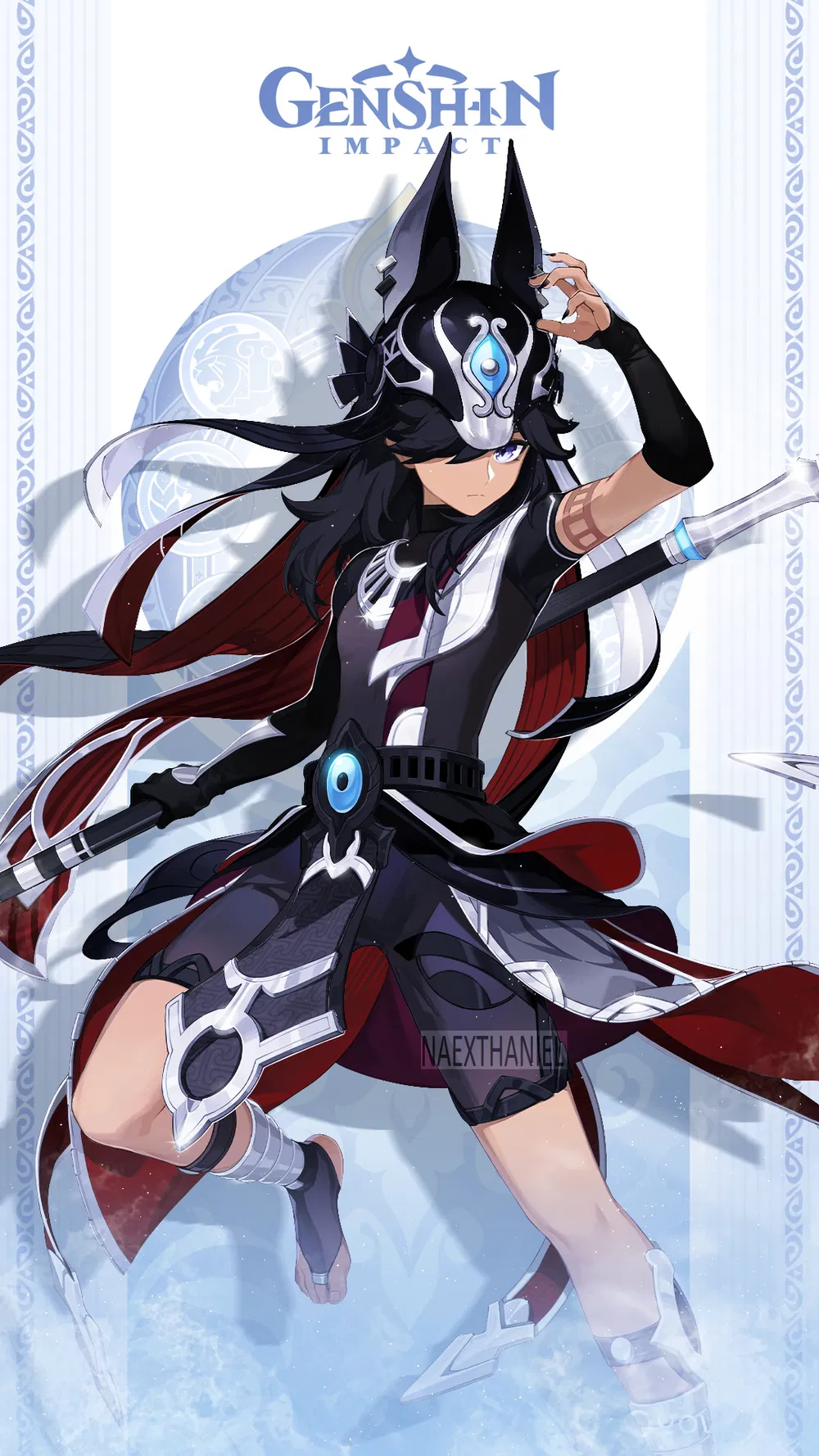 Cyno with Wriothesley color palette Genshin Impact | HoYoLAB