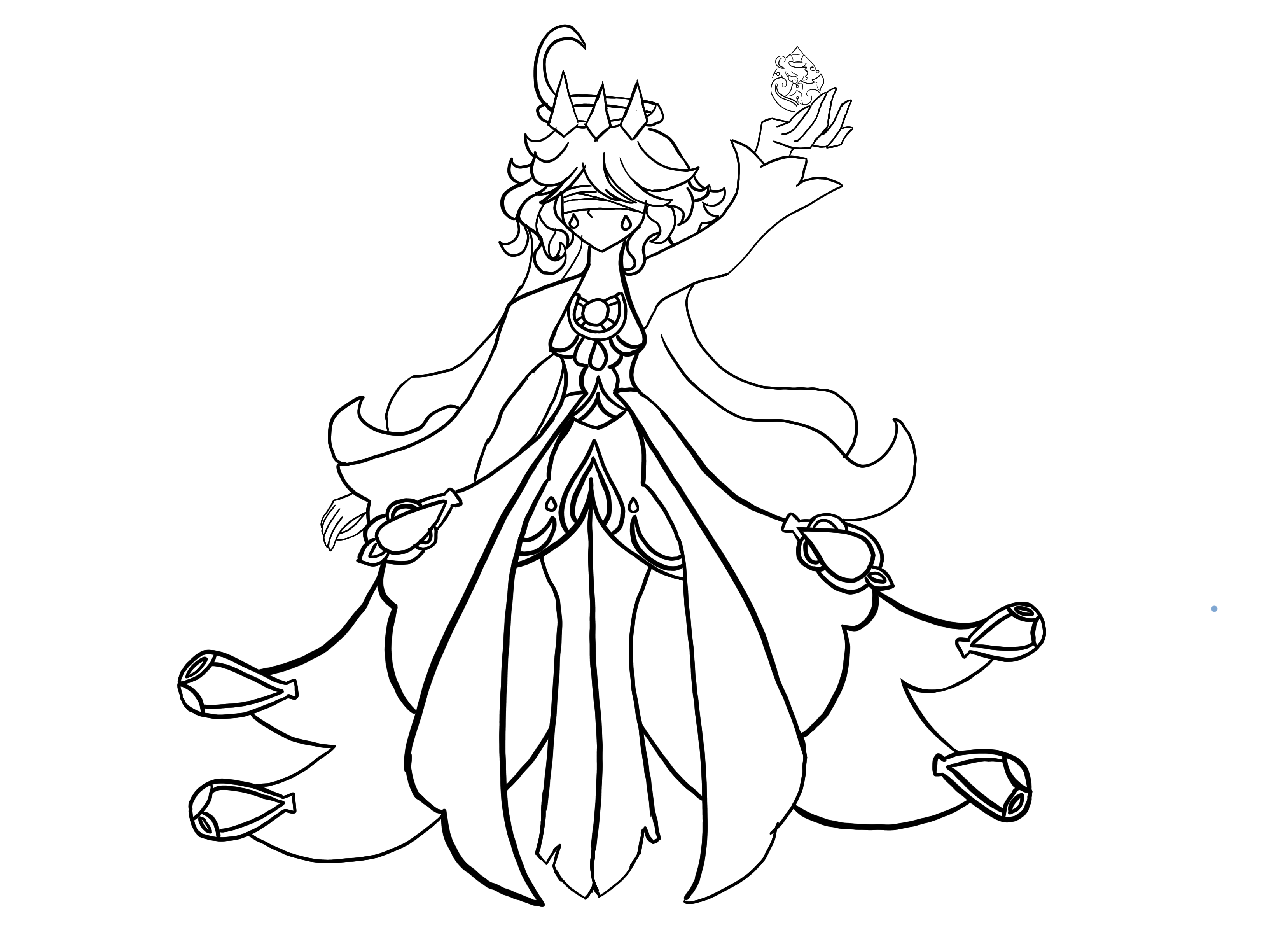 Furina drawing part 1 Genshin Impact | HoYoLAB