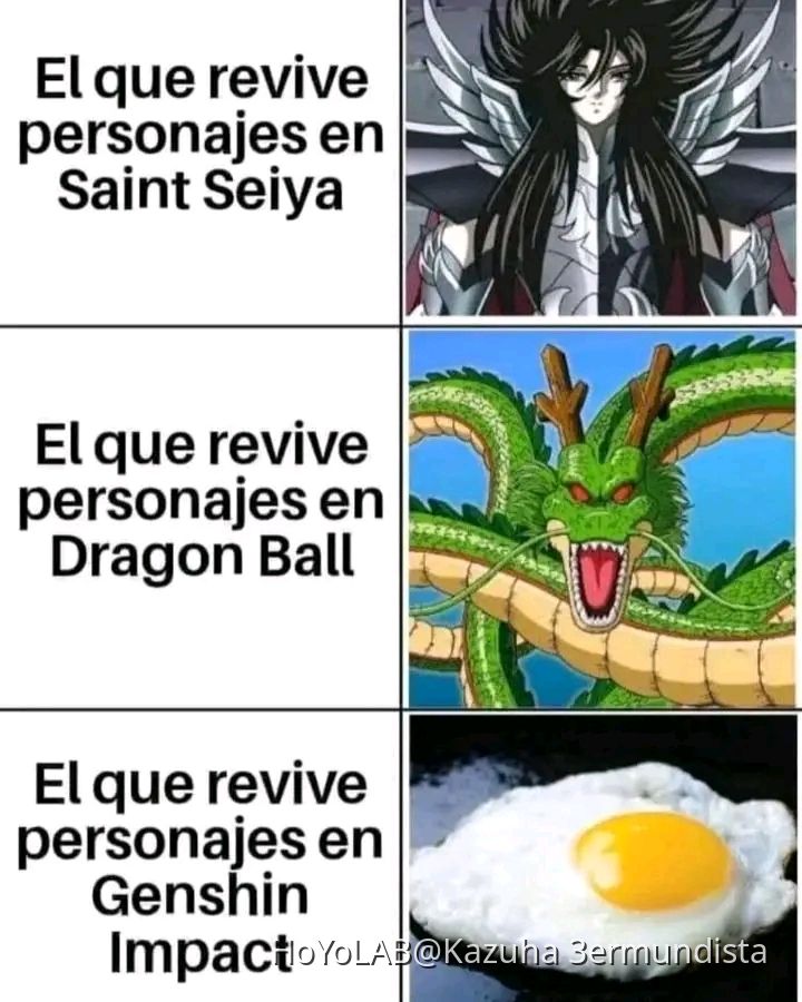Alabado sea el poderosisimo huevo Genshin Impact | HoYoLAB