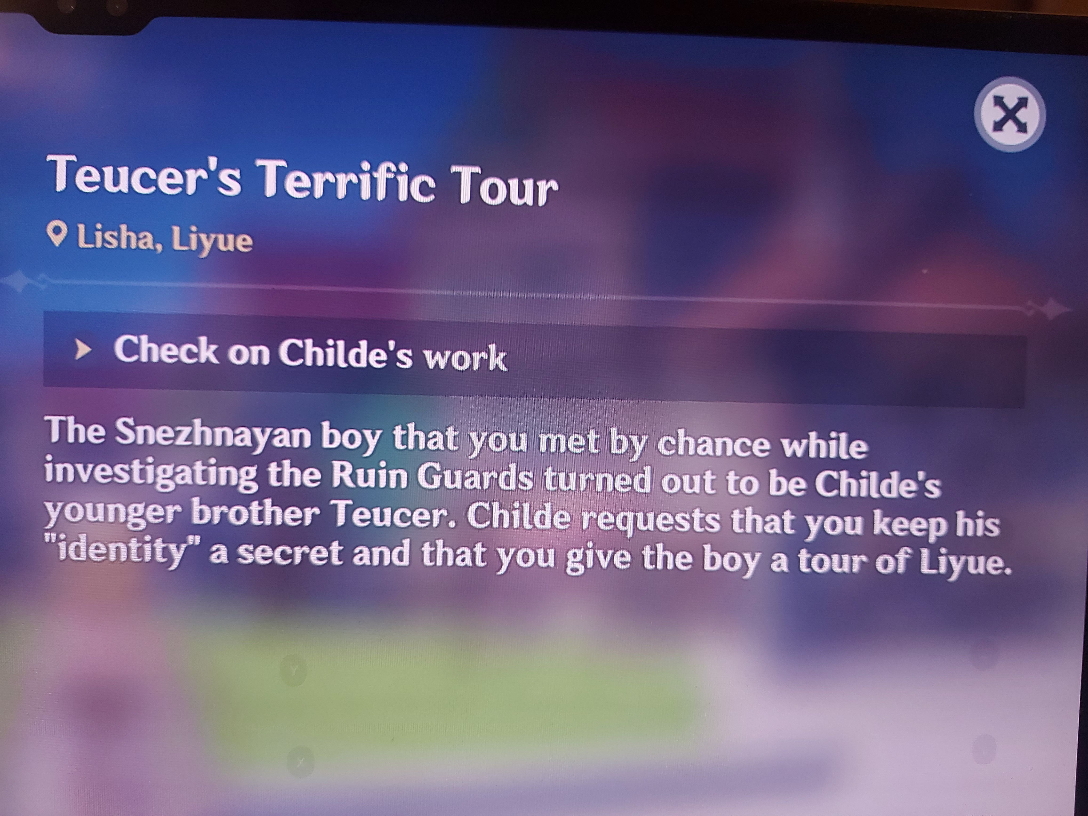 Teucers Terrific Tour Genshin Impact | HoYoLAB