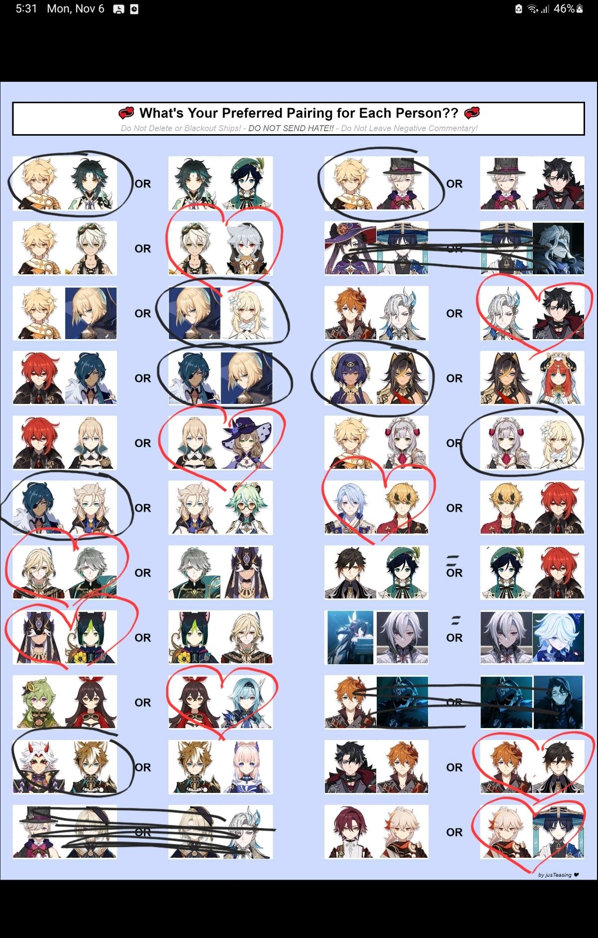 I saw someone do this so I also tried it! (pls don't judge) Genshin Impact | HoYoLAB