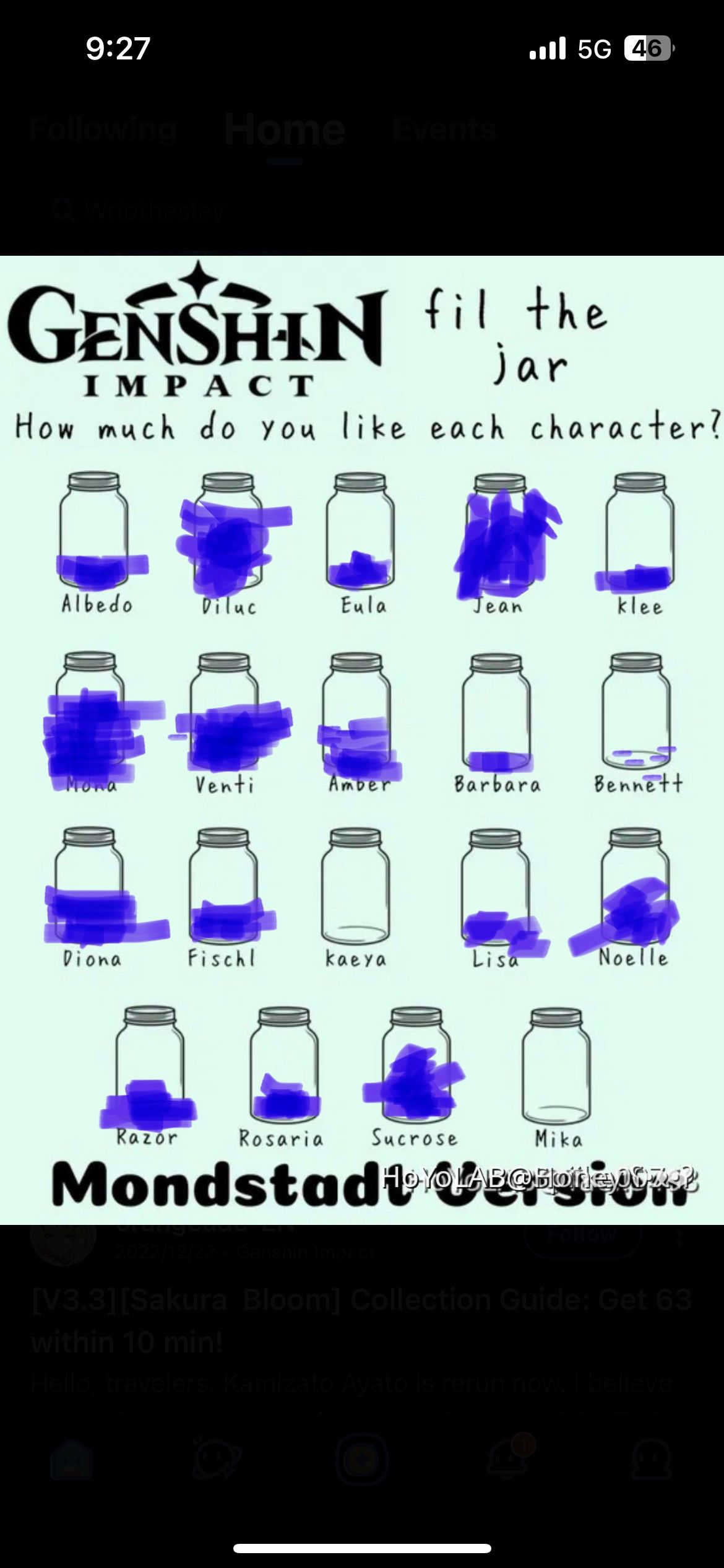 My enjoyment of characters from mondstat Genshin Impact | HoYoLAB