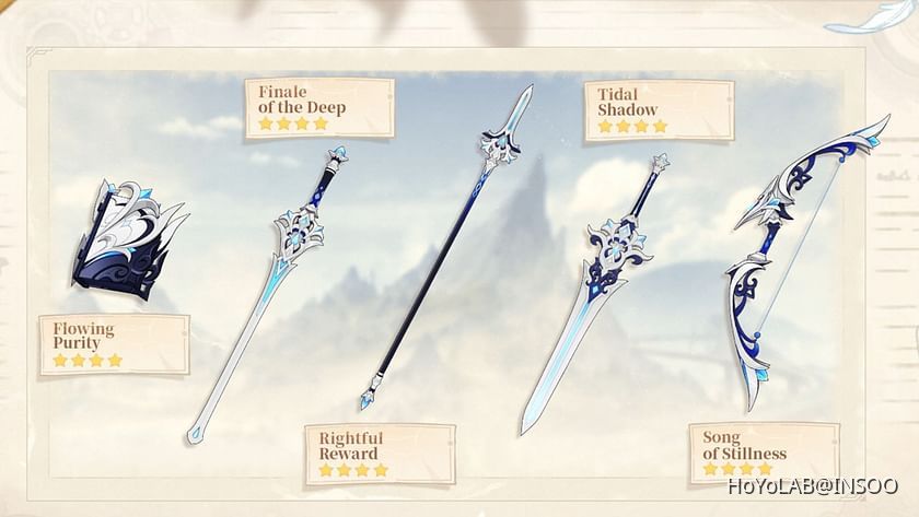 Tell me which region got the best weapons in your opinions. Genshin ...