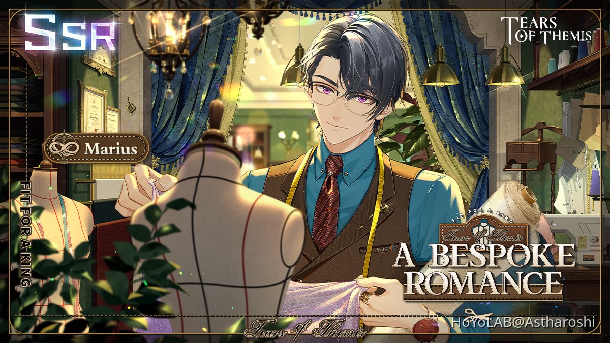 Marius SSR【A Bespoke Romance】 Fit for a King Info PV images Tears of ...