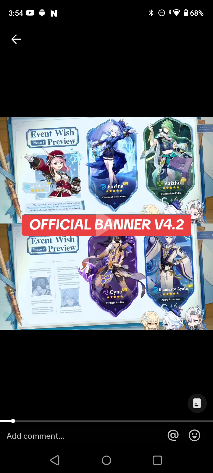 BANNERS Genshin Impact | HoYoLAB