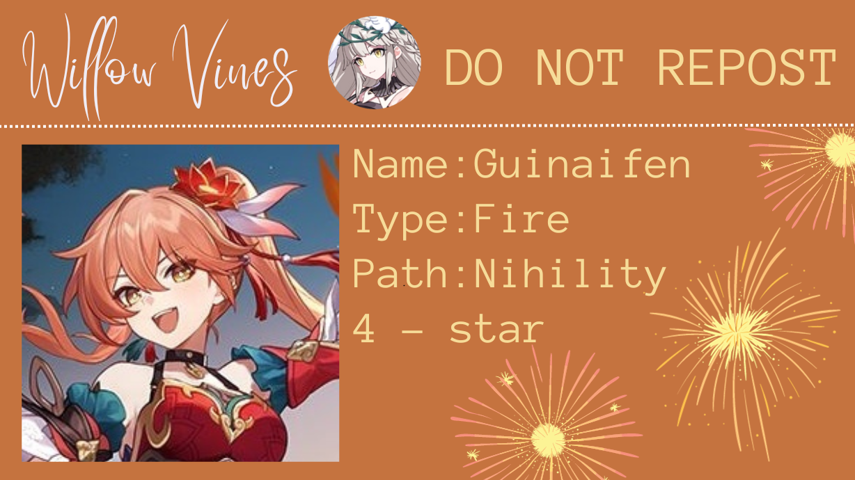 Guinaifen Build Honkai: Star Rail | HoYoLAB