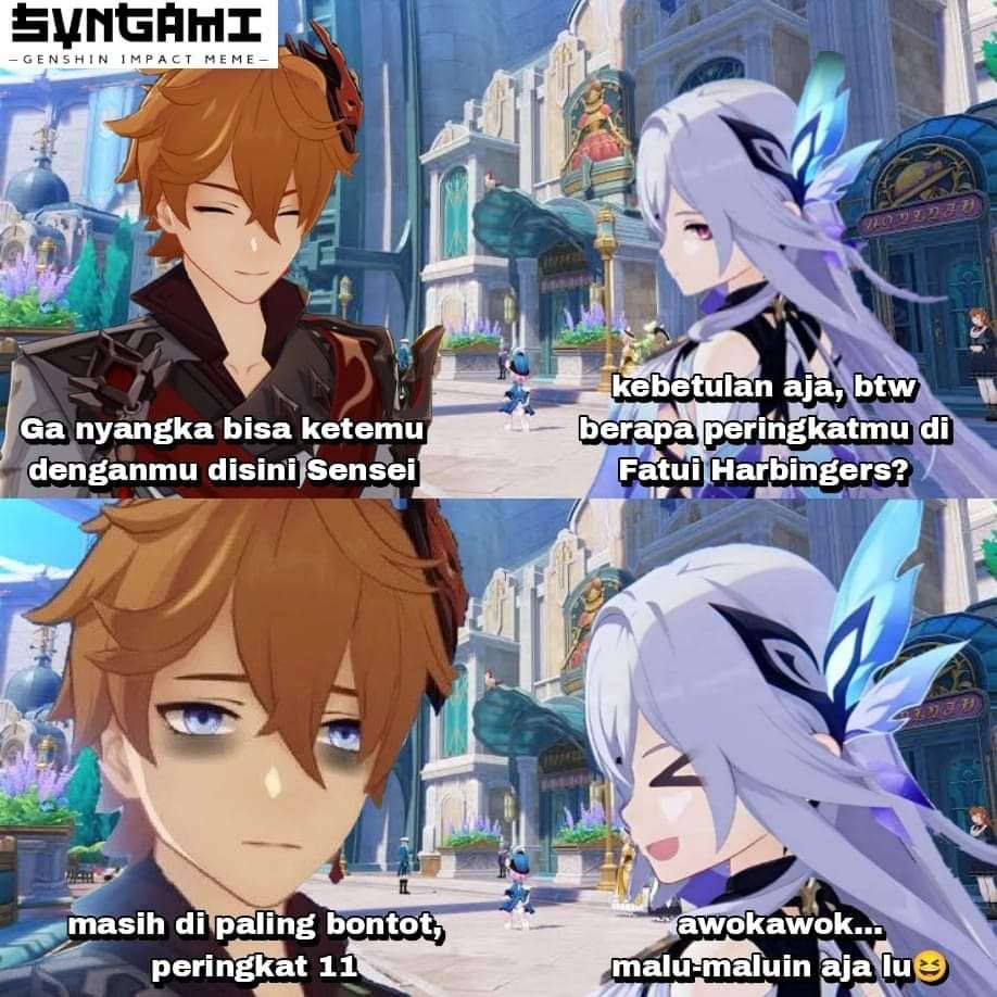 wkwkw Tatang malu maluin ajh Genshin Impact | HoYoLAB