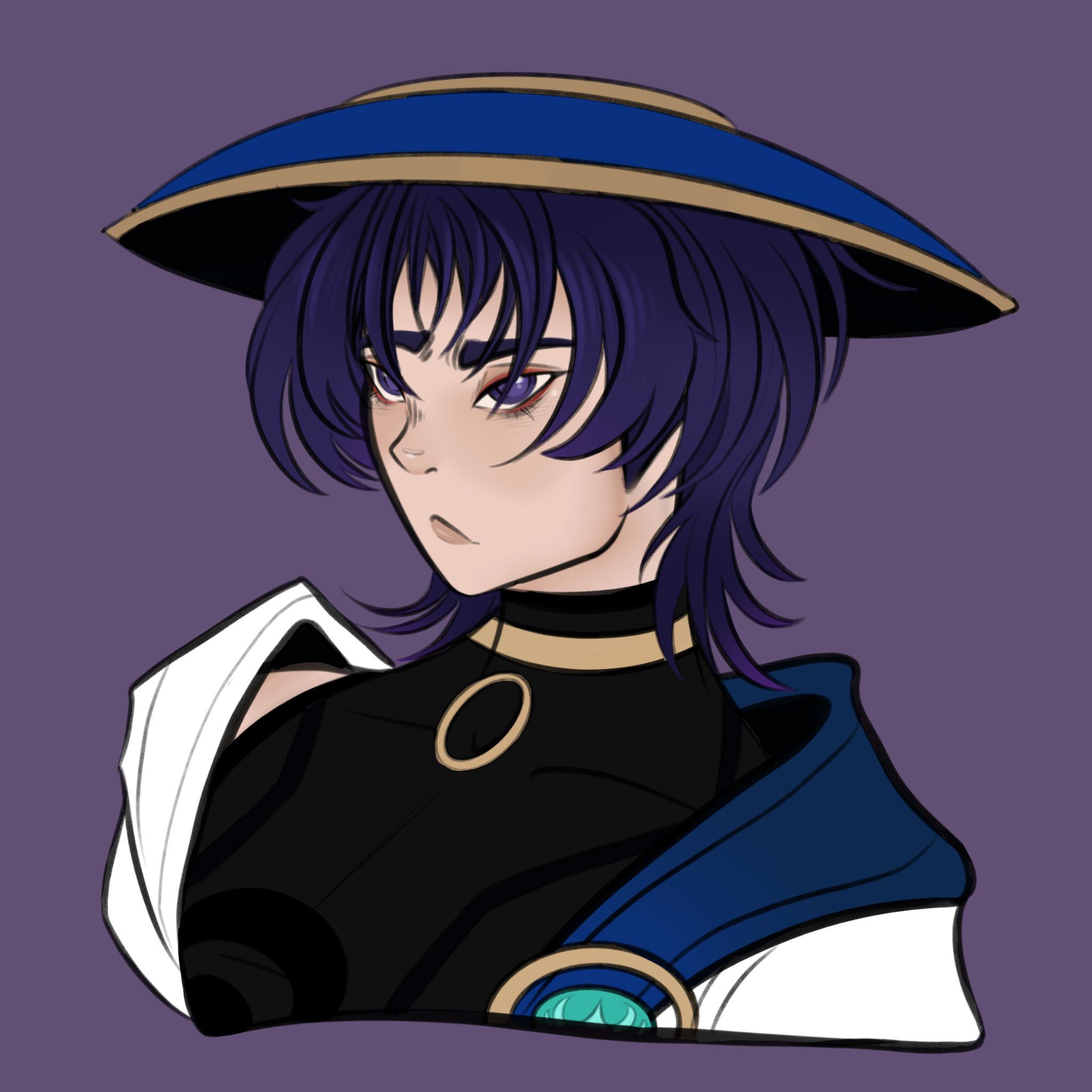 Doodling Characters From Memory Part 25: Scaramouche / Wanderer Feel ...