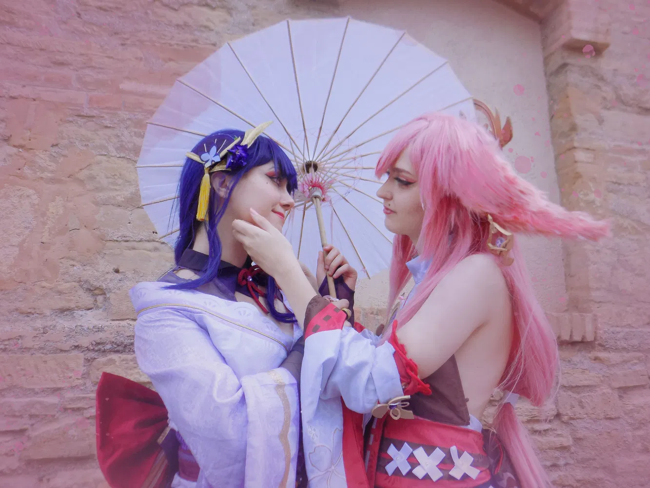 Cosplay de Yae y Raiden Genshin Impact | HoYoLAB