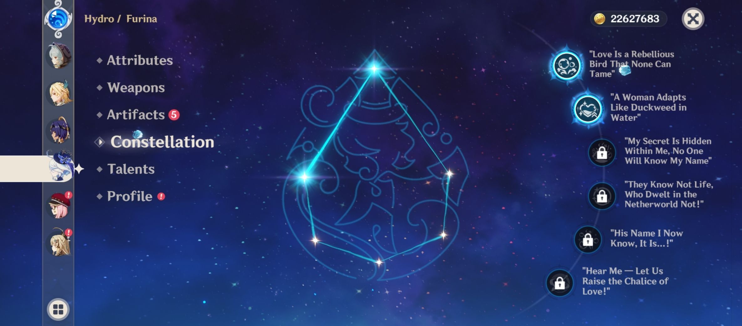 C2 Furina & C6 Charlotte Secured Genshin Impact | HoYoLAB