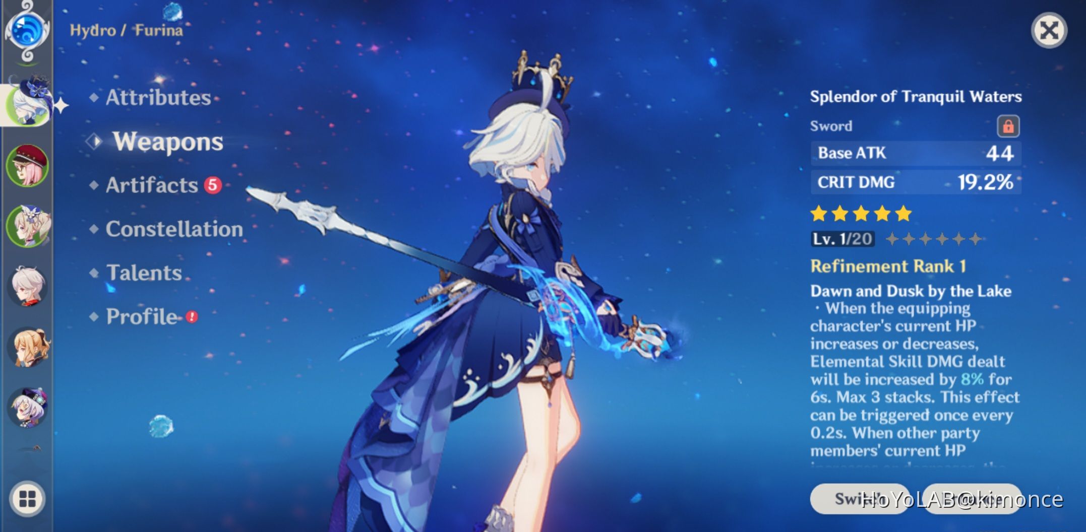 Lost 50/50 on Furina banner but first try win weapon banner Genshin ...