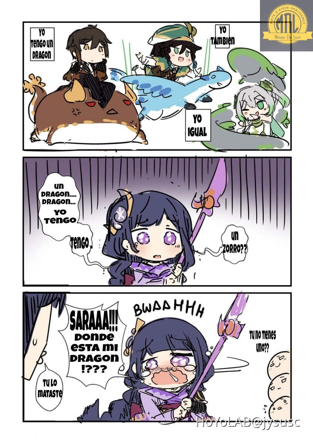 pobre mi shogun :'c | HoYoLAB